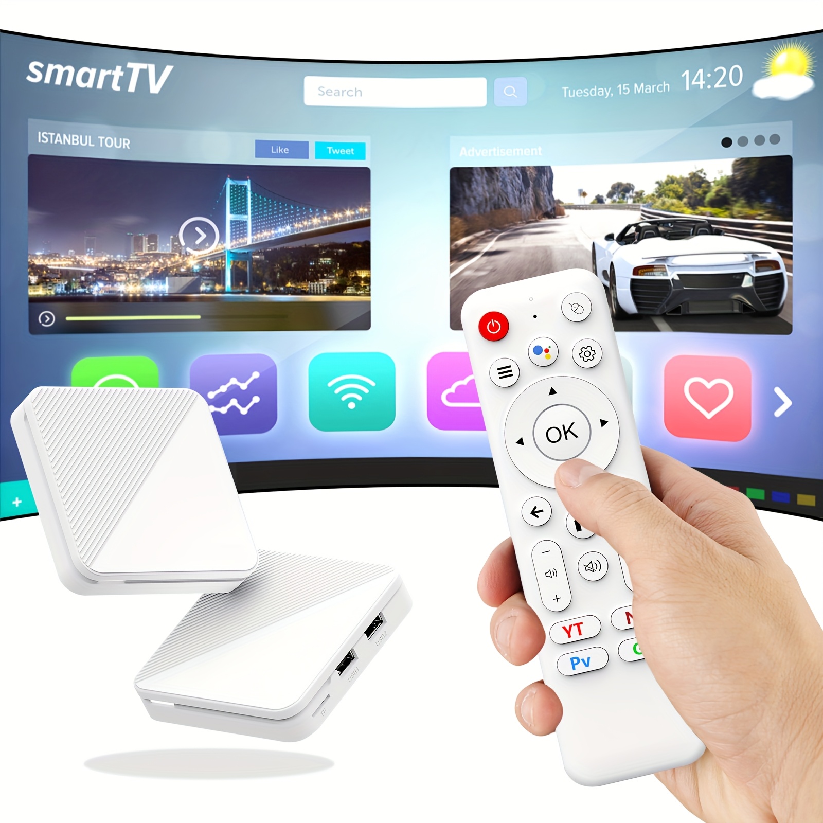 smart tvs sold on Temu United States