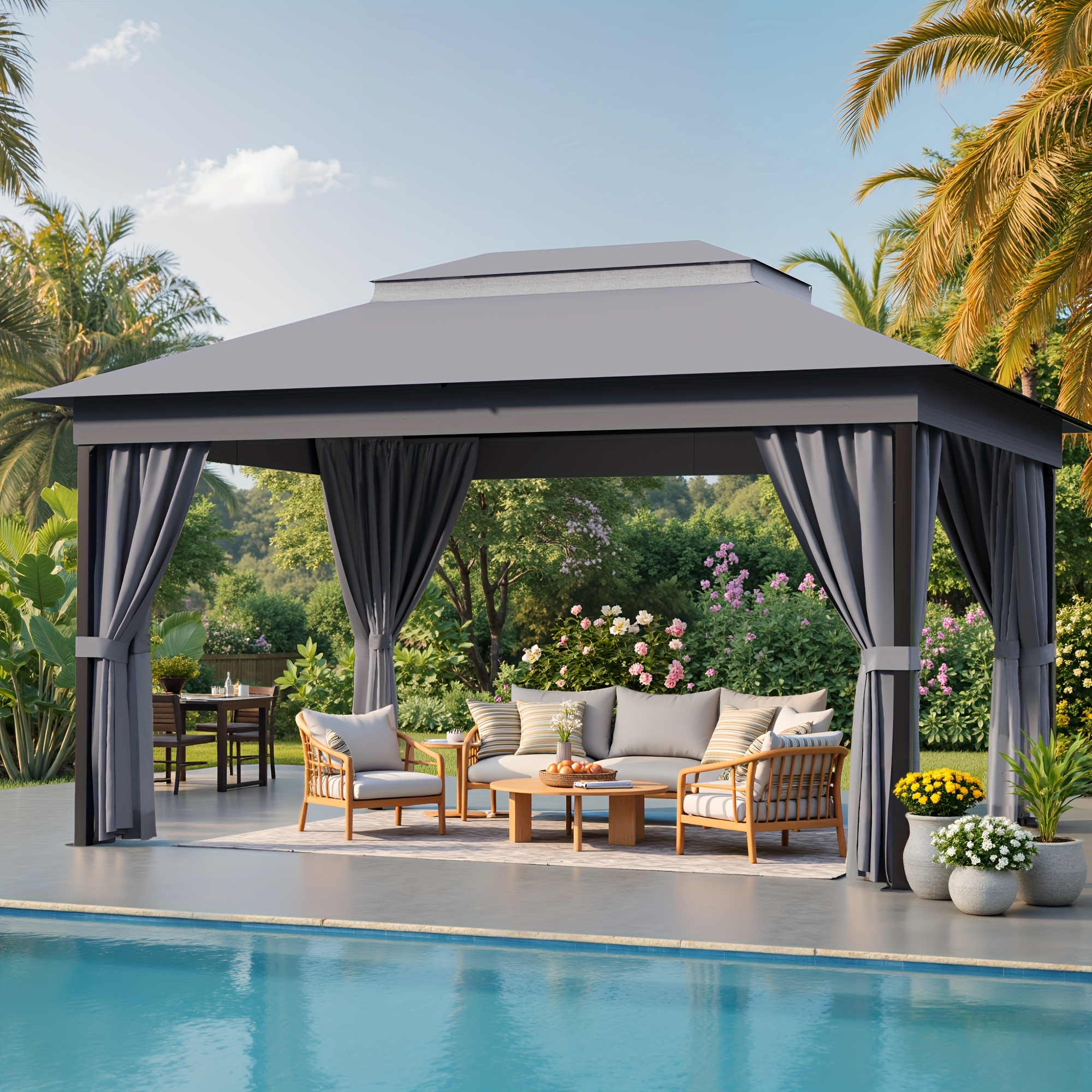 Canopies, Gazebos & Pergolas - Temu
