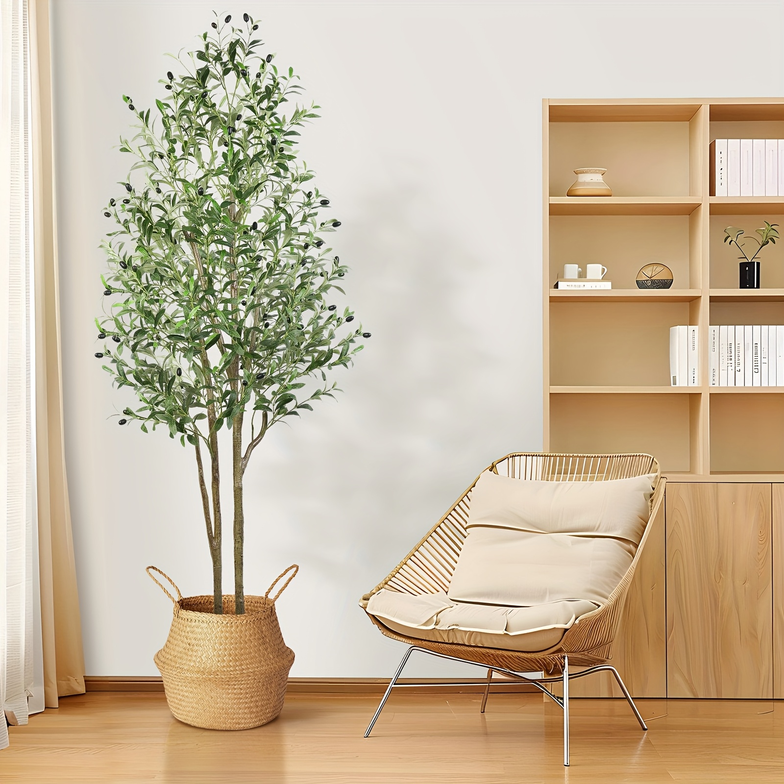 artificial olive tree sold on Temu United States
