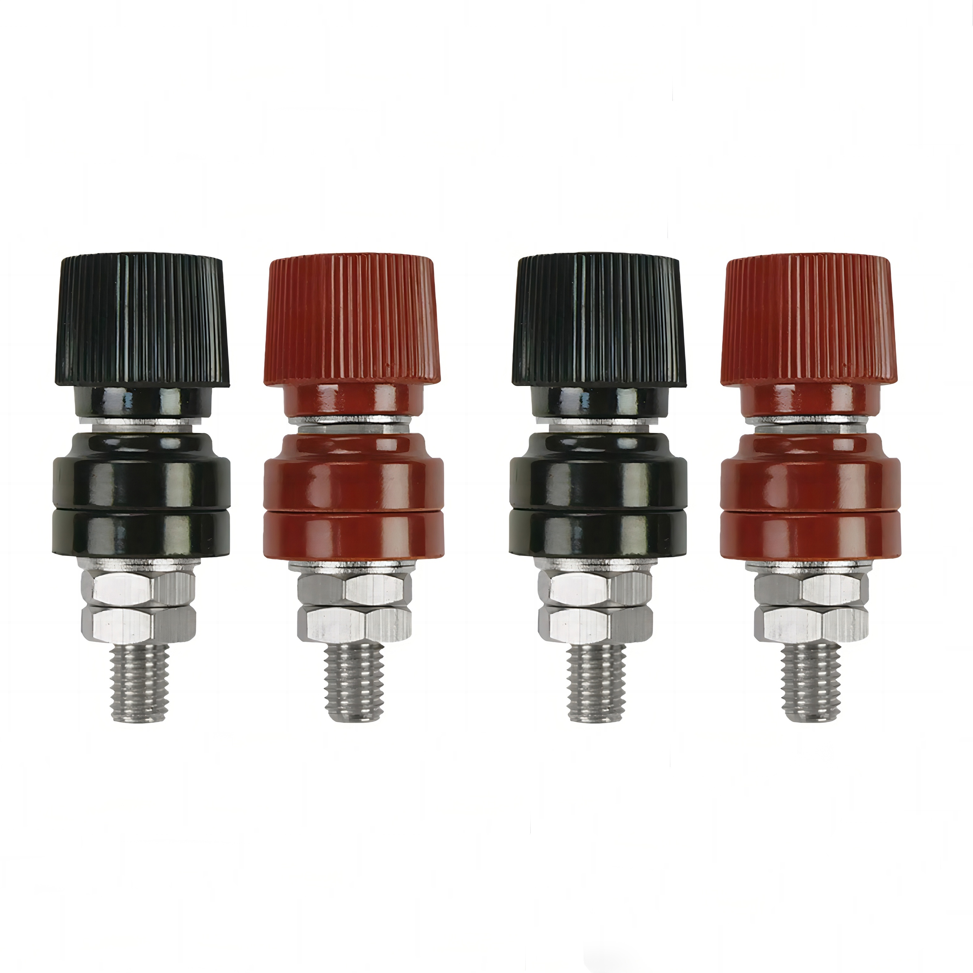 Battery Post Adapters Brass Battery Terminal Extenders - M6 Bolt ...