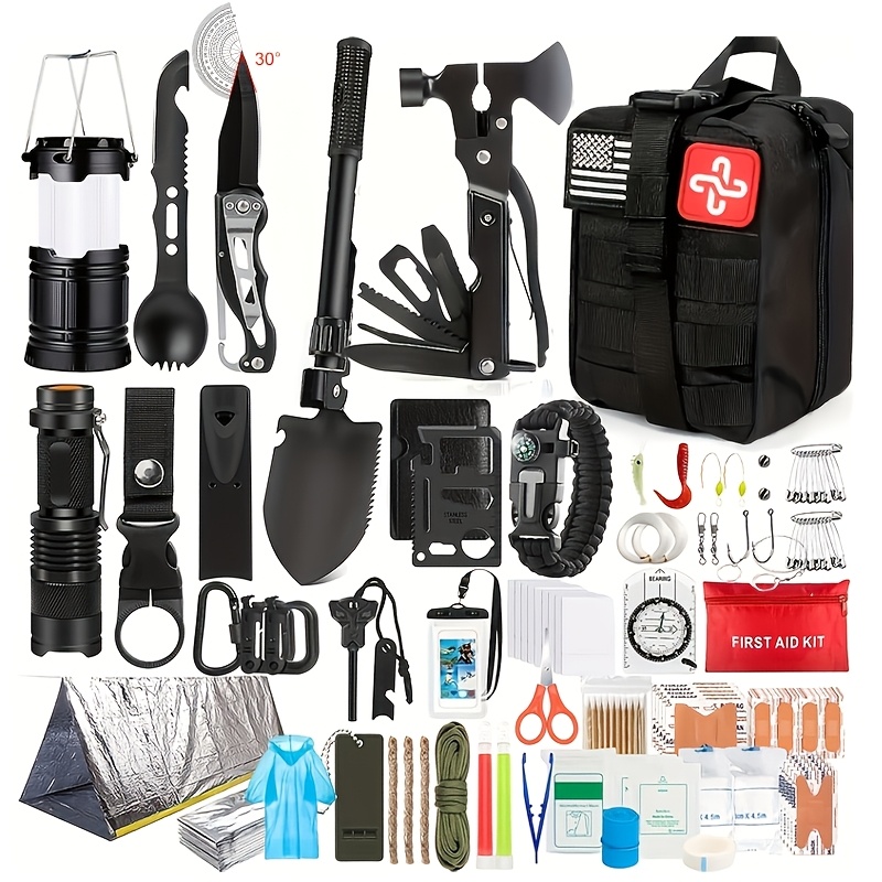 outdoor survival gear and equipment sold on Temu United States