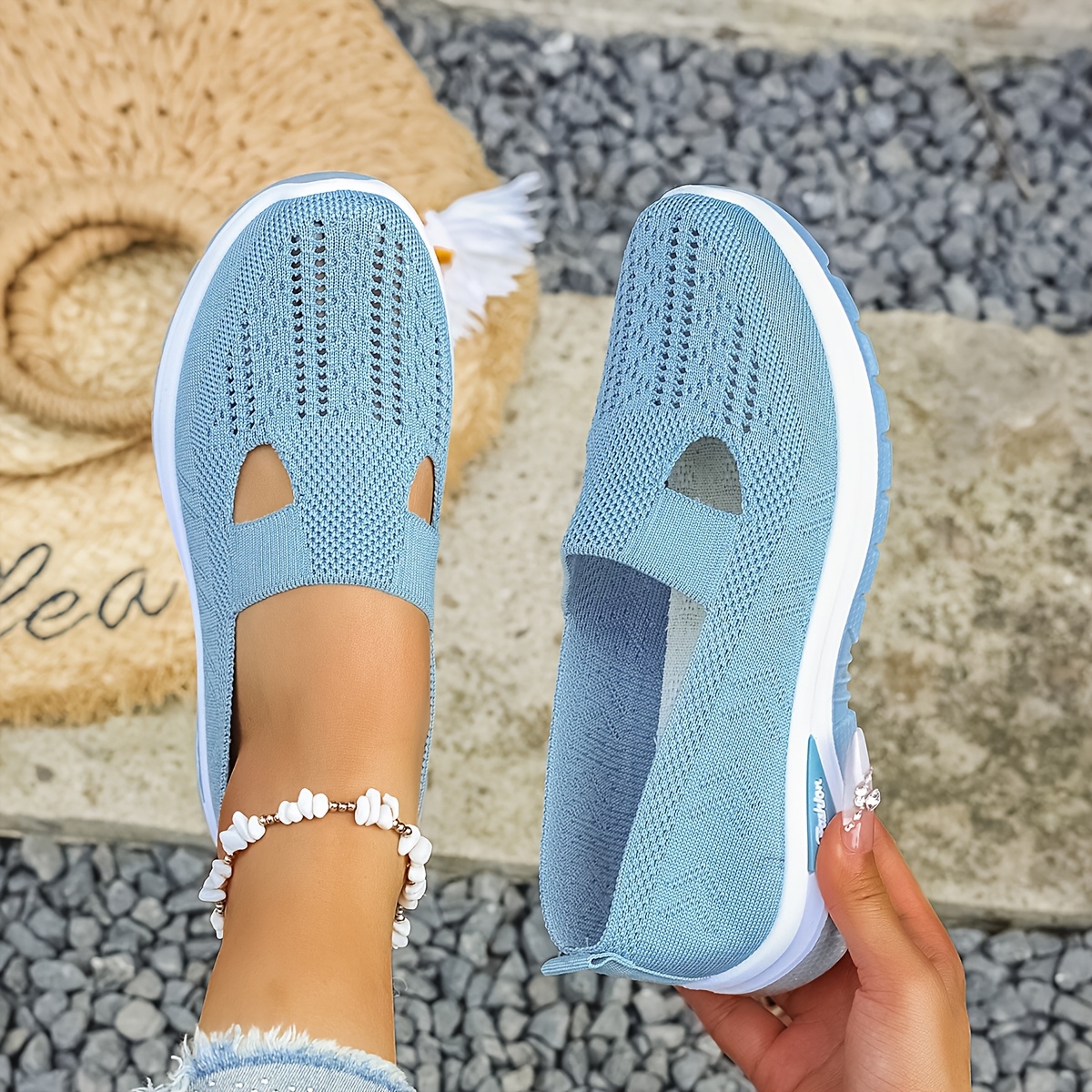 mesh sneakers womens sold on Temu United States