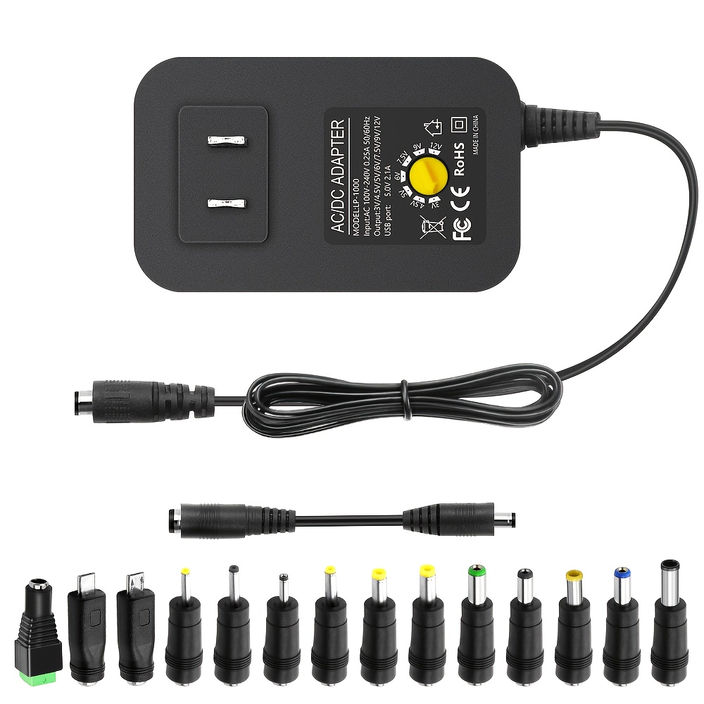 variable power supply sold on Temu United States