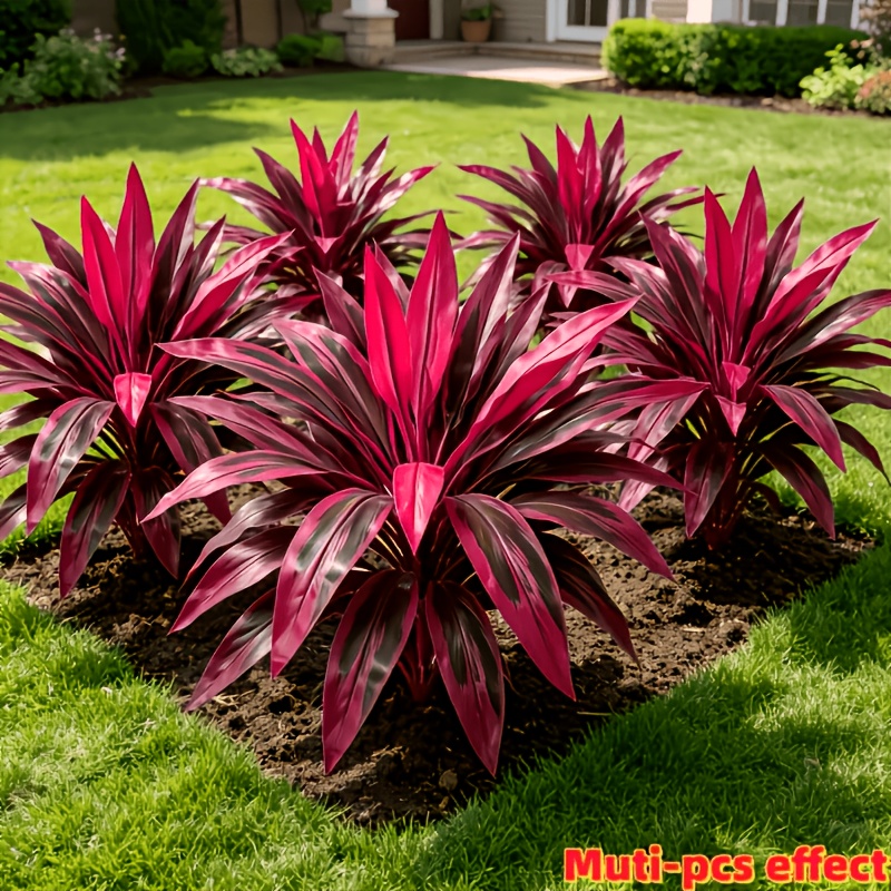 artificial outdoor plants sold on Temu United States
