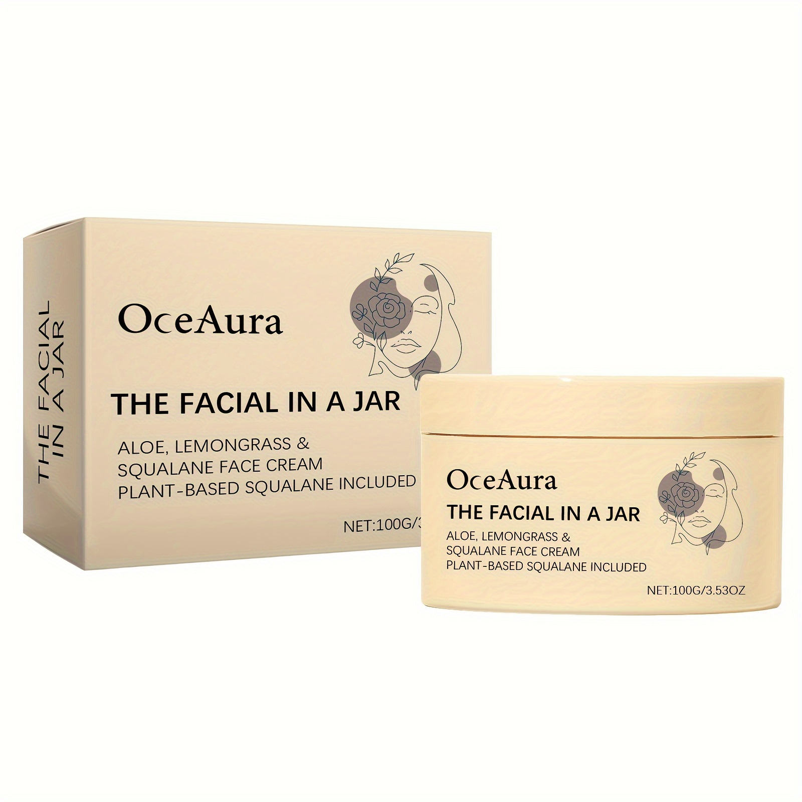 Oceaura Hydrating Face Cream Glycerin - Temu