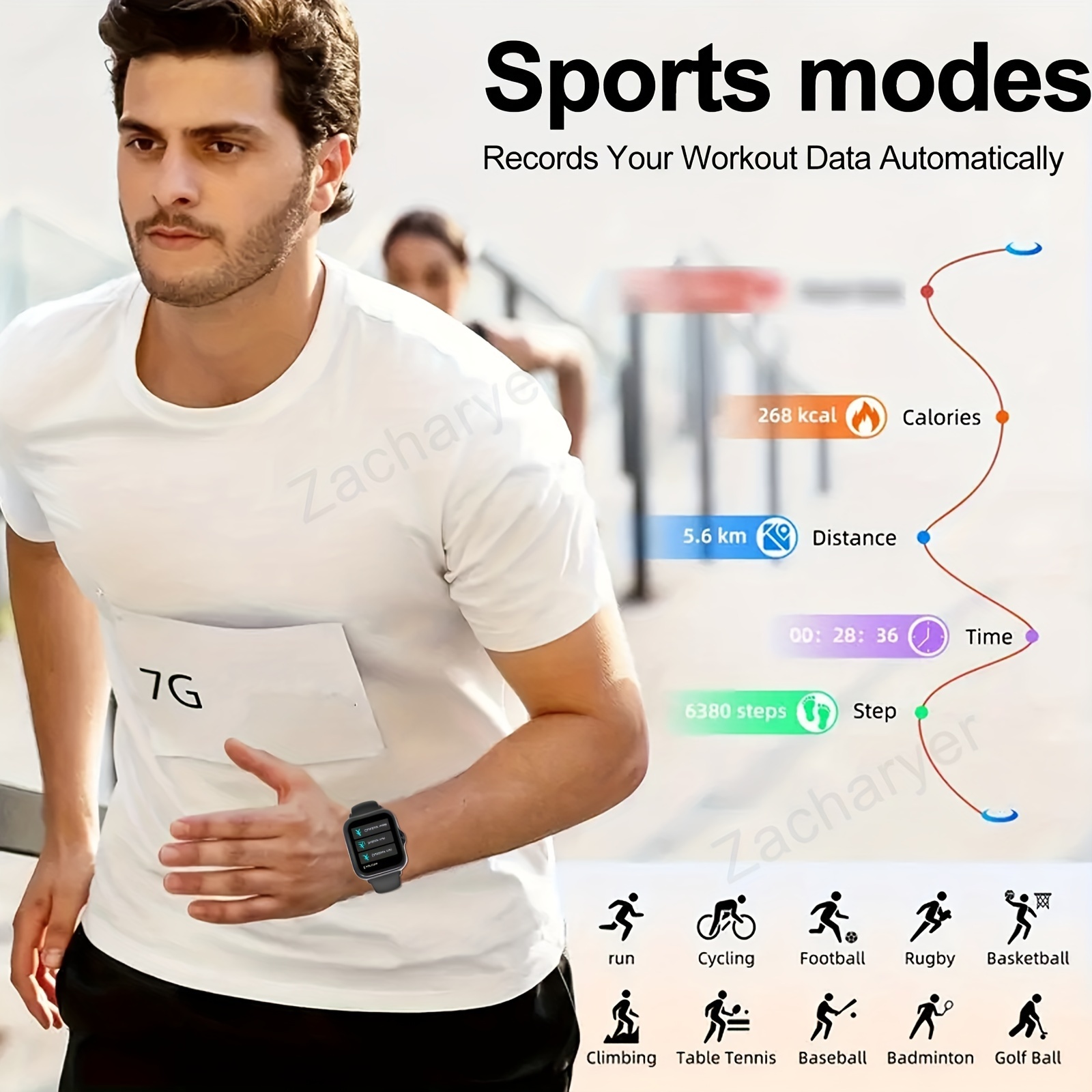 Smart Watch Wireless Calling/dial Multi sport Mode Calling - Temu