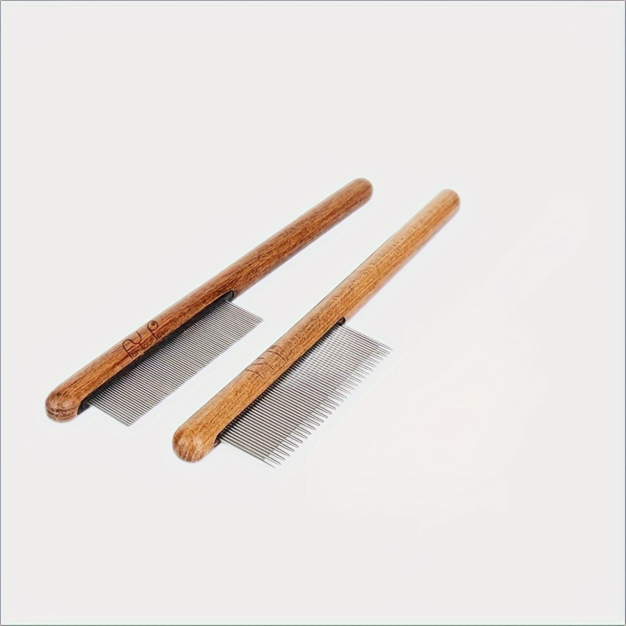 Cat Comb Stainless Steel Hair Remover Wooden - Temu Canada