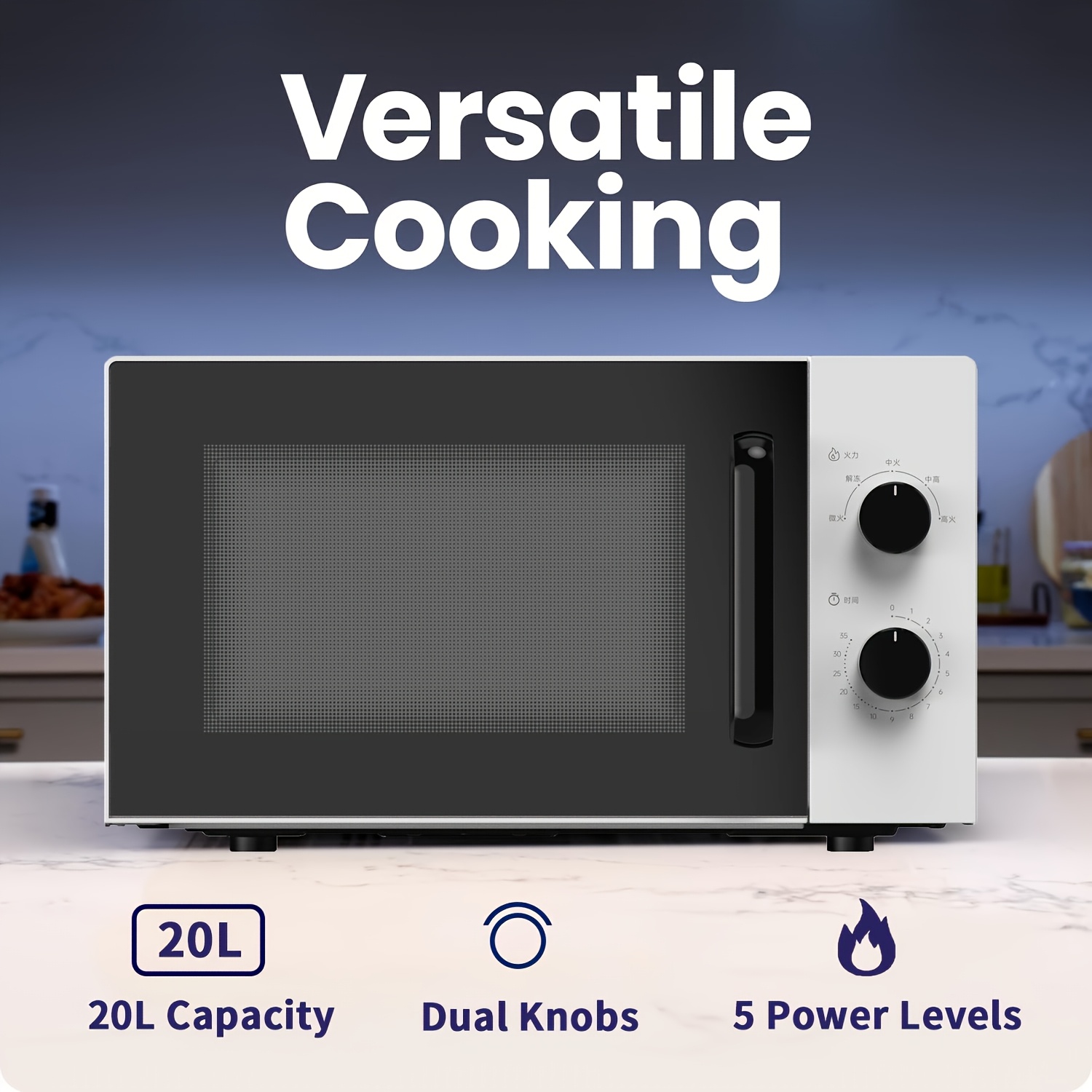 microwave ovens sold on Temu United States