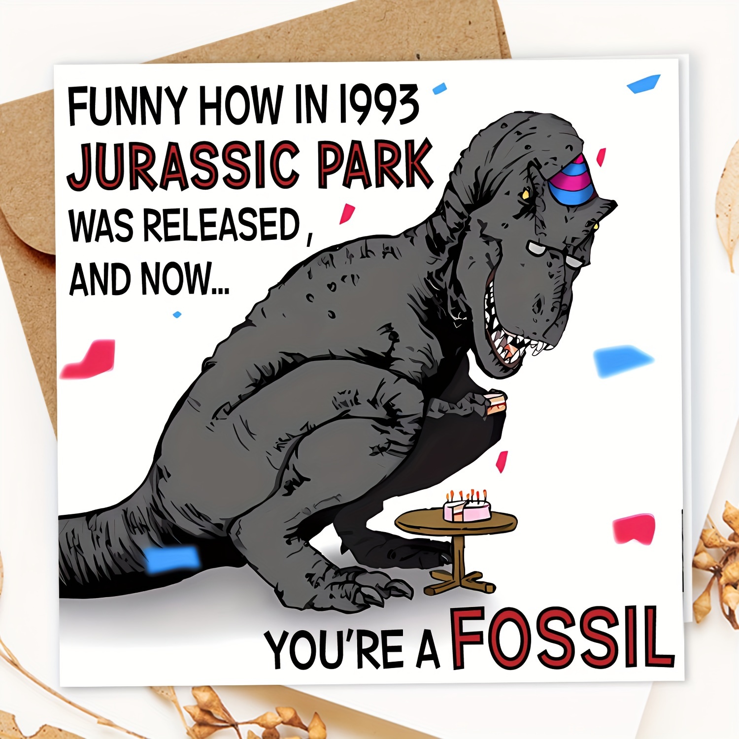 1 Шт Смішна Вітальна Листівка З Днем Народження Вітальна Temu Germany