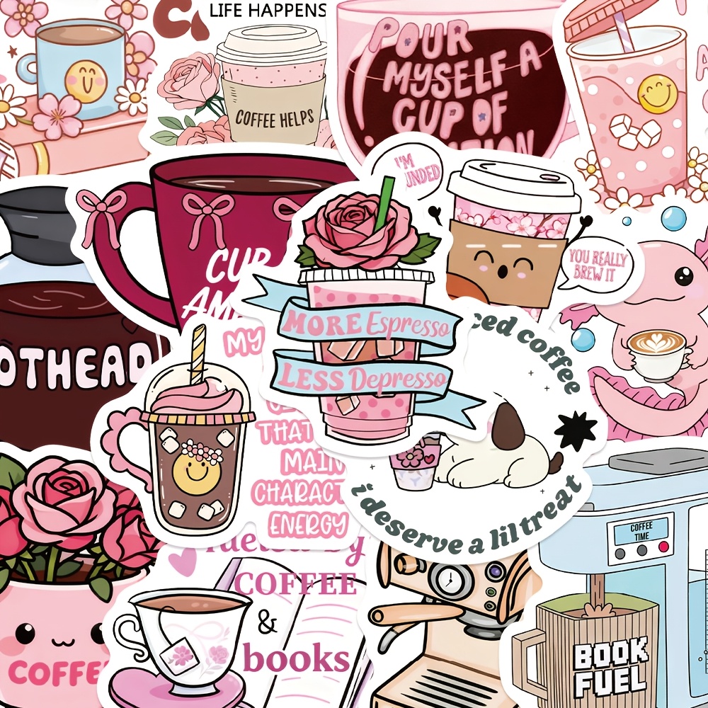 cute stickers sold on Temu United States