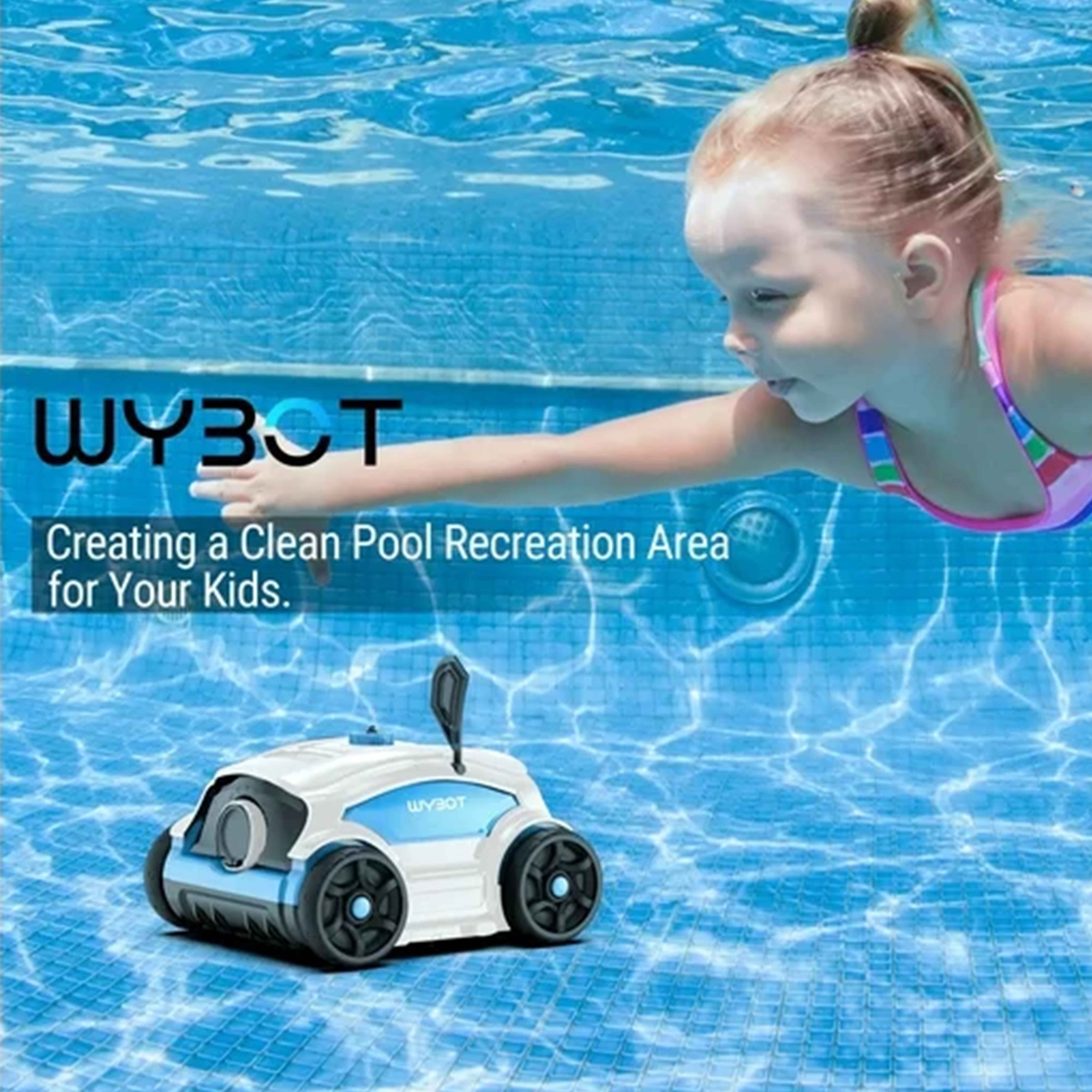 Aspirateur Piscine Robotique Sans Fil Amélioré - Temu