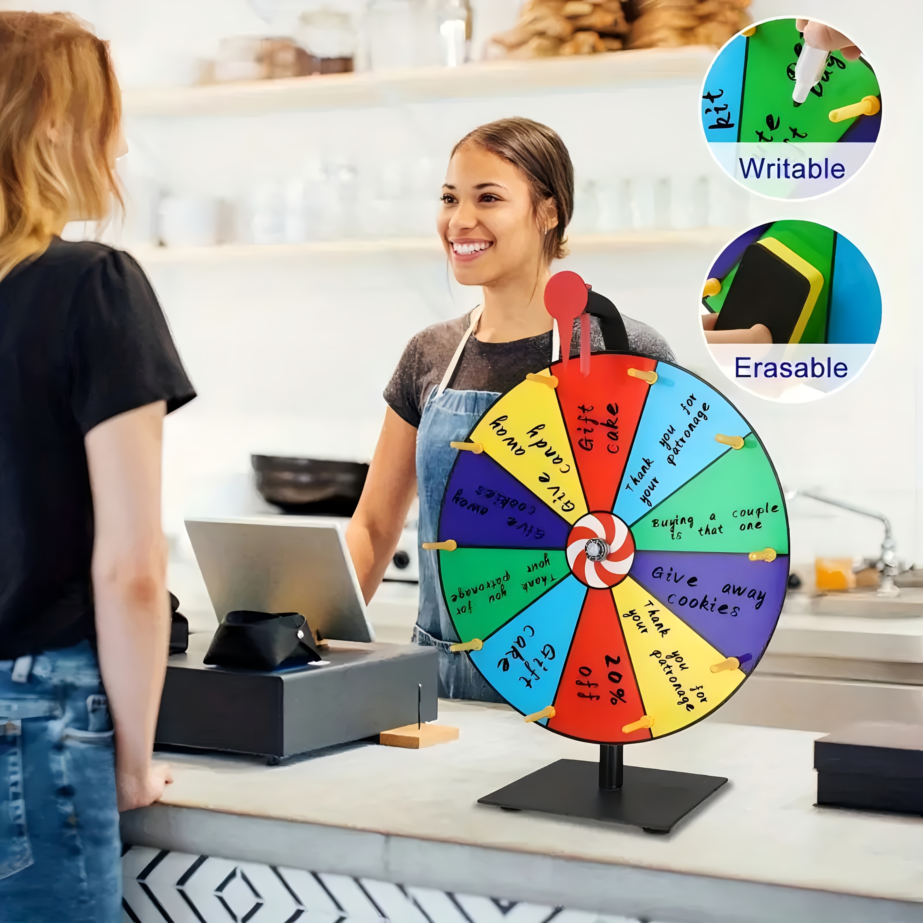 spin wheel sold on Temu United States