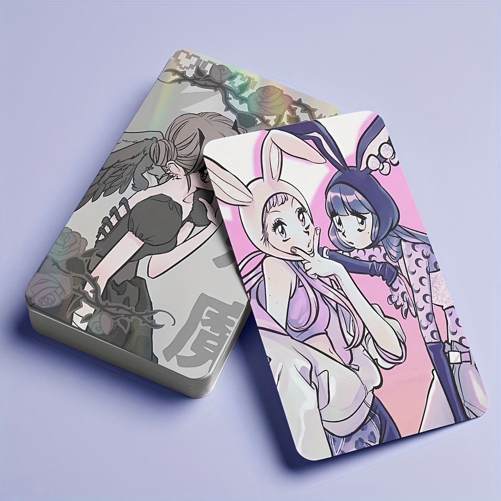 Lomo Card Set Laser Print Double sided Hd Illustrations - Temu