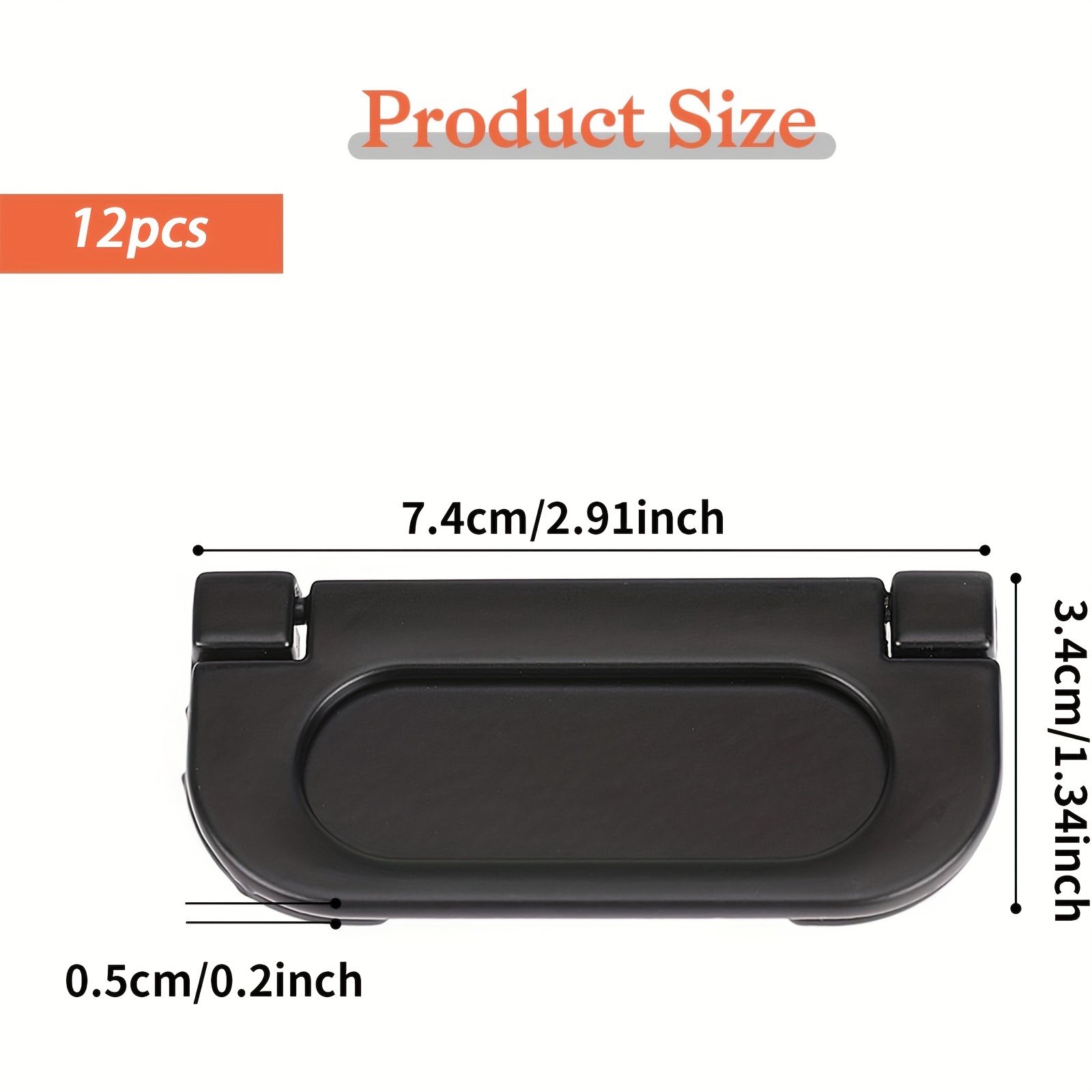 Recessed Drawer Pulls Flush Pull Handle Flat Drawer Pulls - Temu