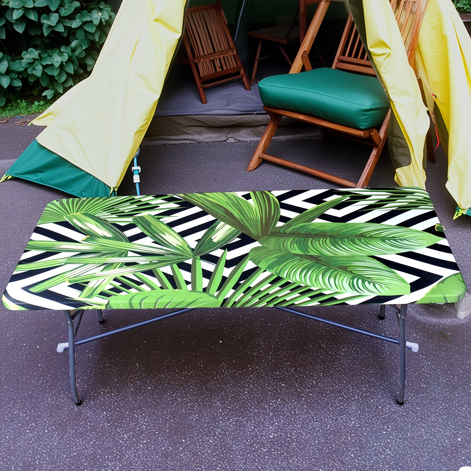 elastic fitted tablecloths sold on Temu Australia