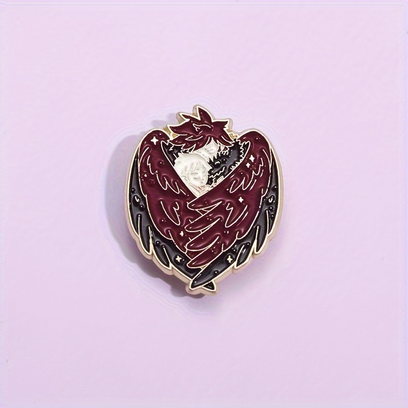 Cool Wings Enamel Badges Clothes Hats Valentine's Day Gift - Temu Bahrain