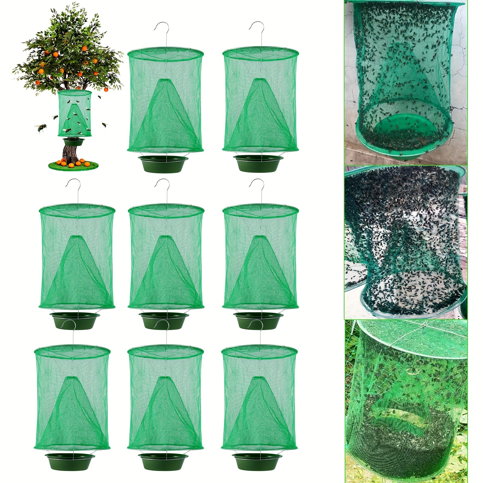 ranch fly trap fly traps outdoor hanging stable fly trap fly Temu
