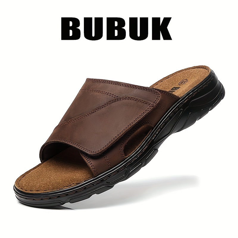 Leather Sandals For Men sold on Temu United States