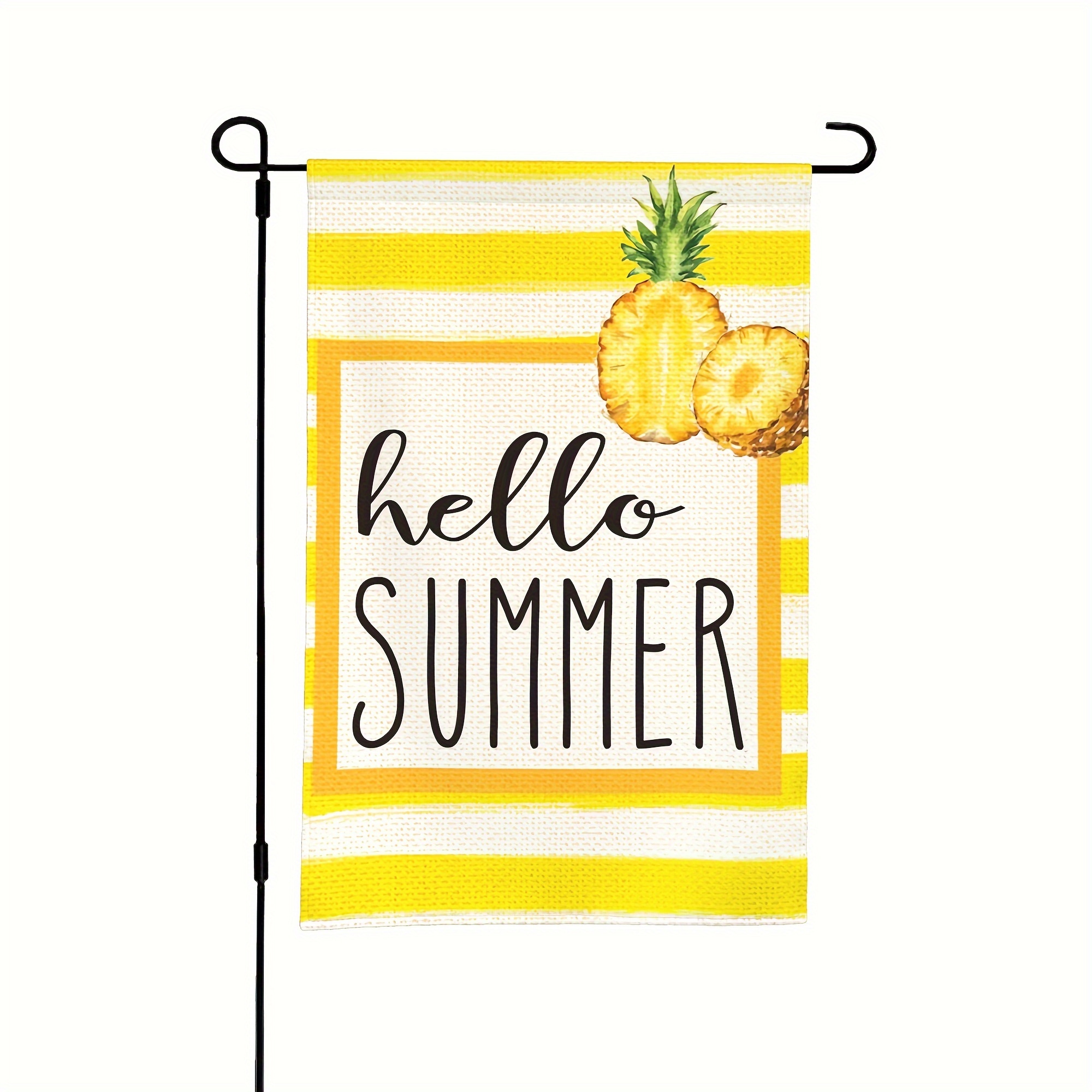 Summer Sunflower Bee Yard Flags Summer Decor Seasonal Home - Temu ...