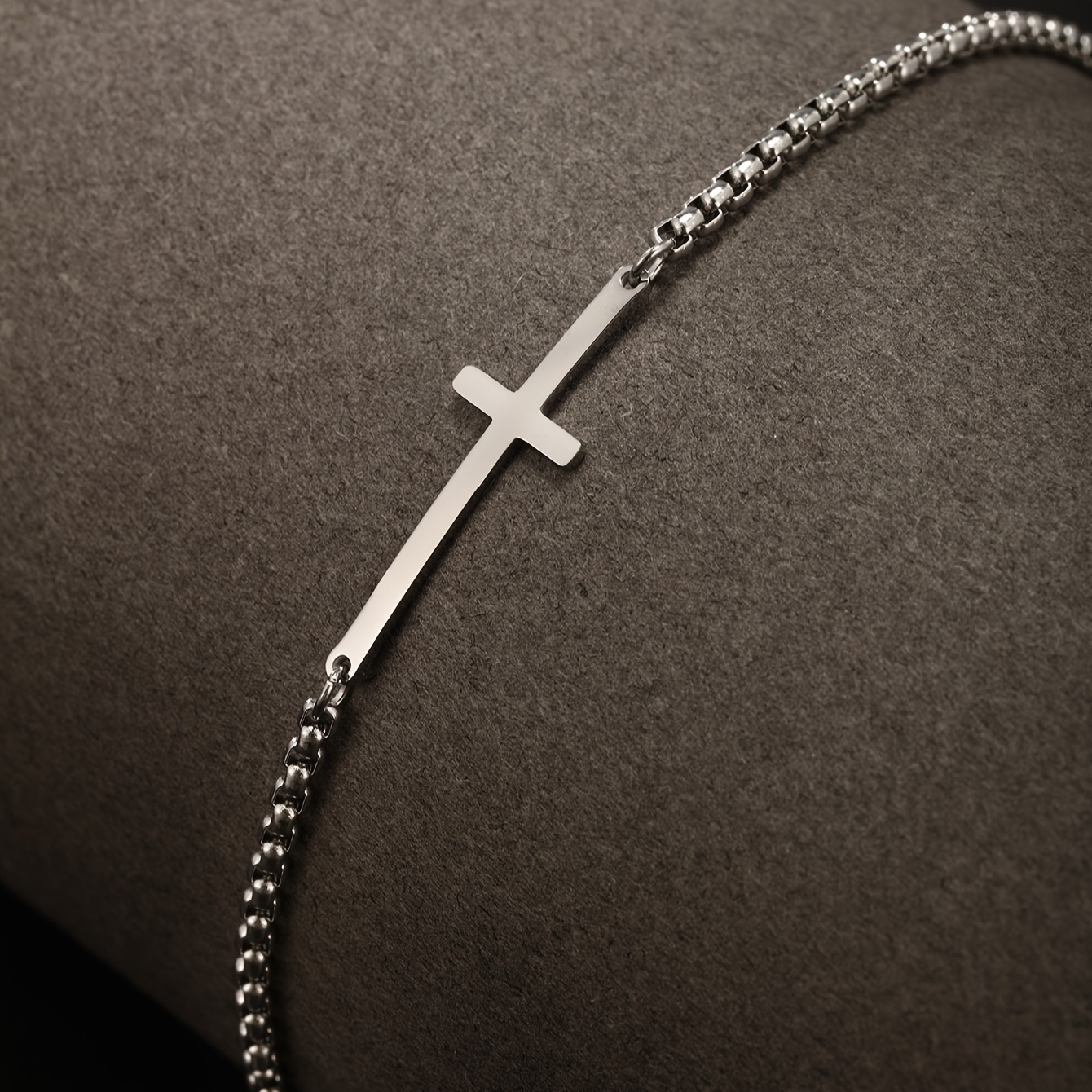 Stylish Charming Cross Bracelet Men Women Valentine's Day - Temu United ...
