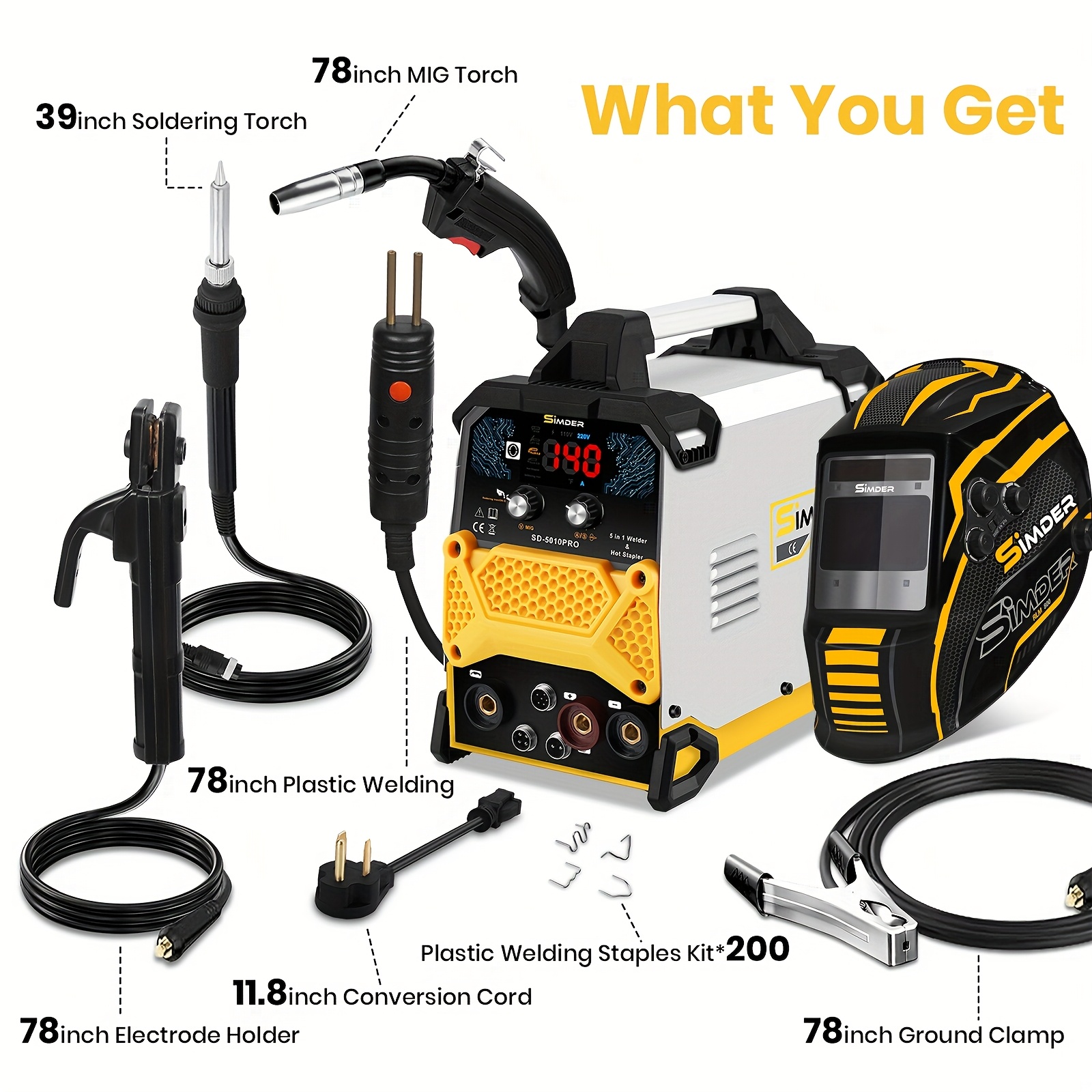 welders sold on Temu United States