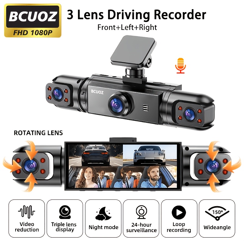 car dash cameras sold on Temu United States