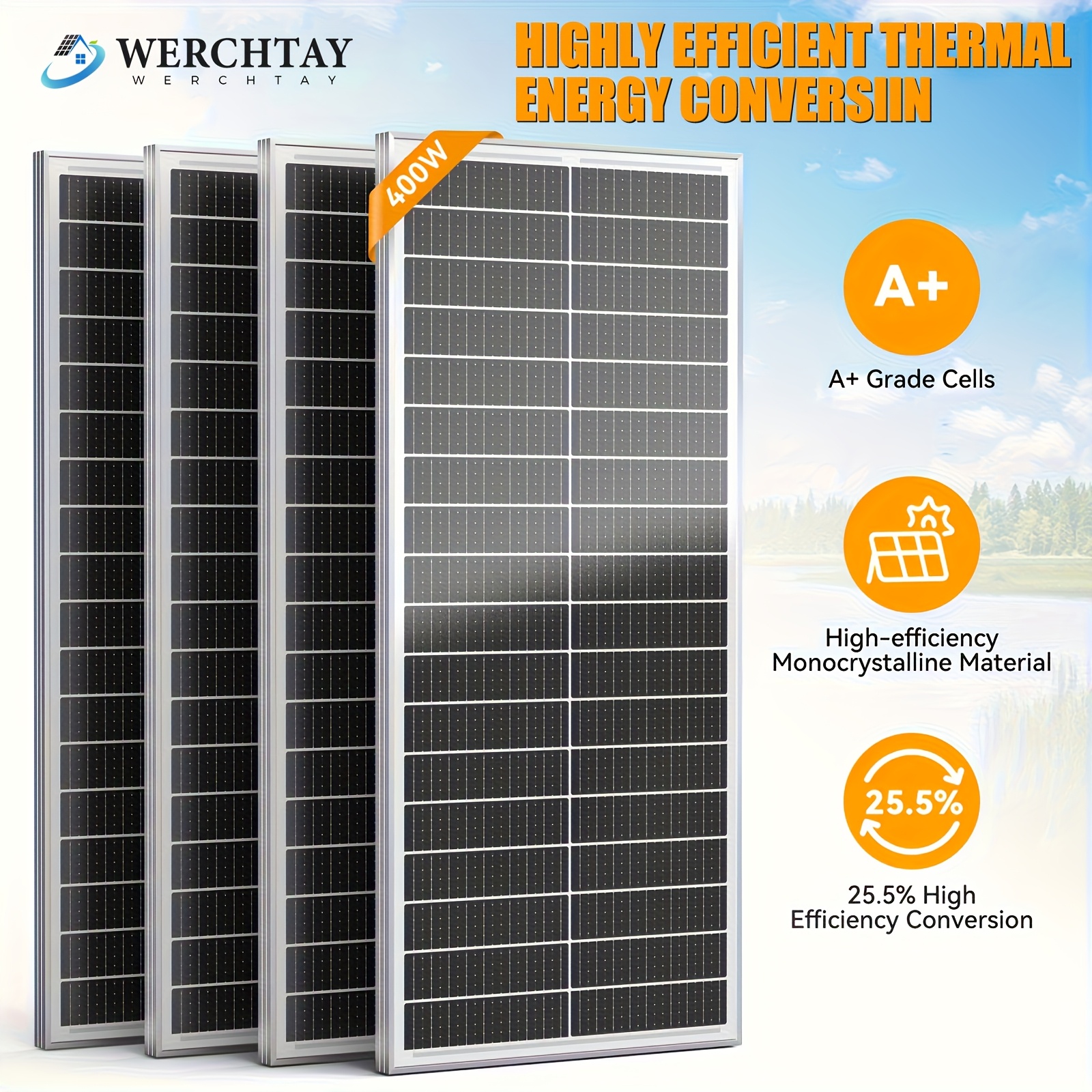 solar panels sold on Temu United States