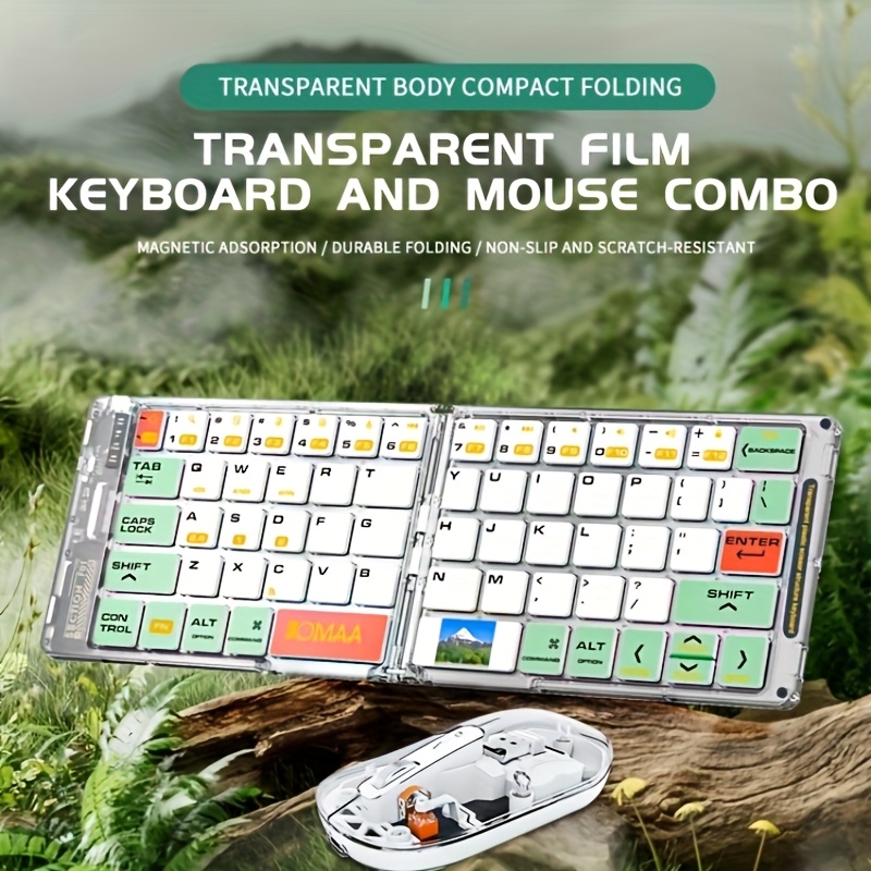 foldable bluetooth keyboard sold on Temu United States