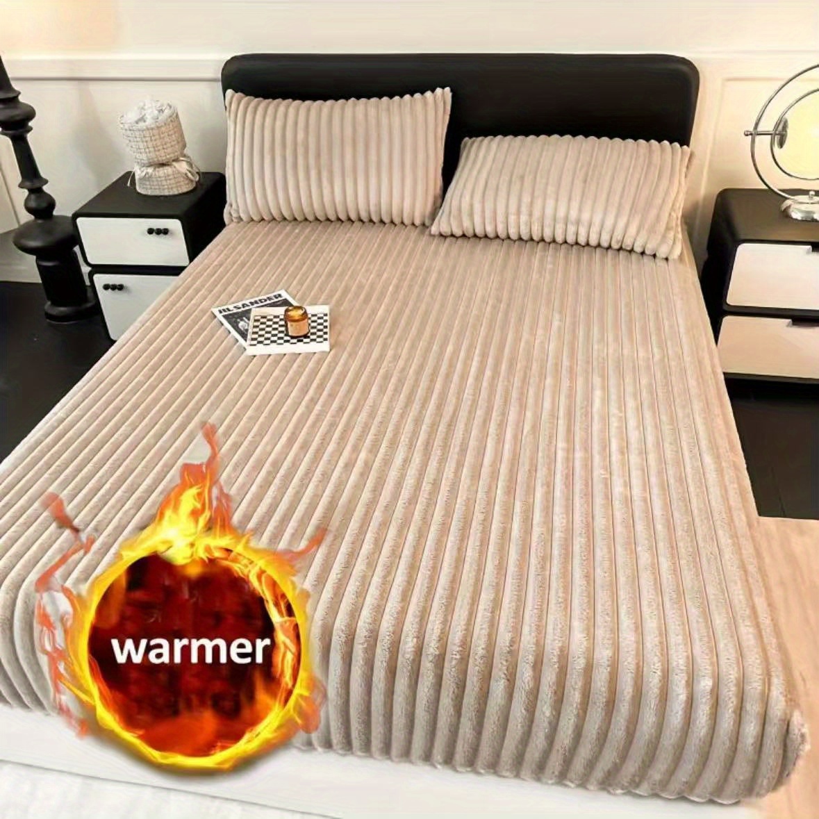 flannelette sheets sold on Temu Australia