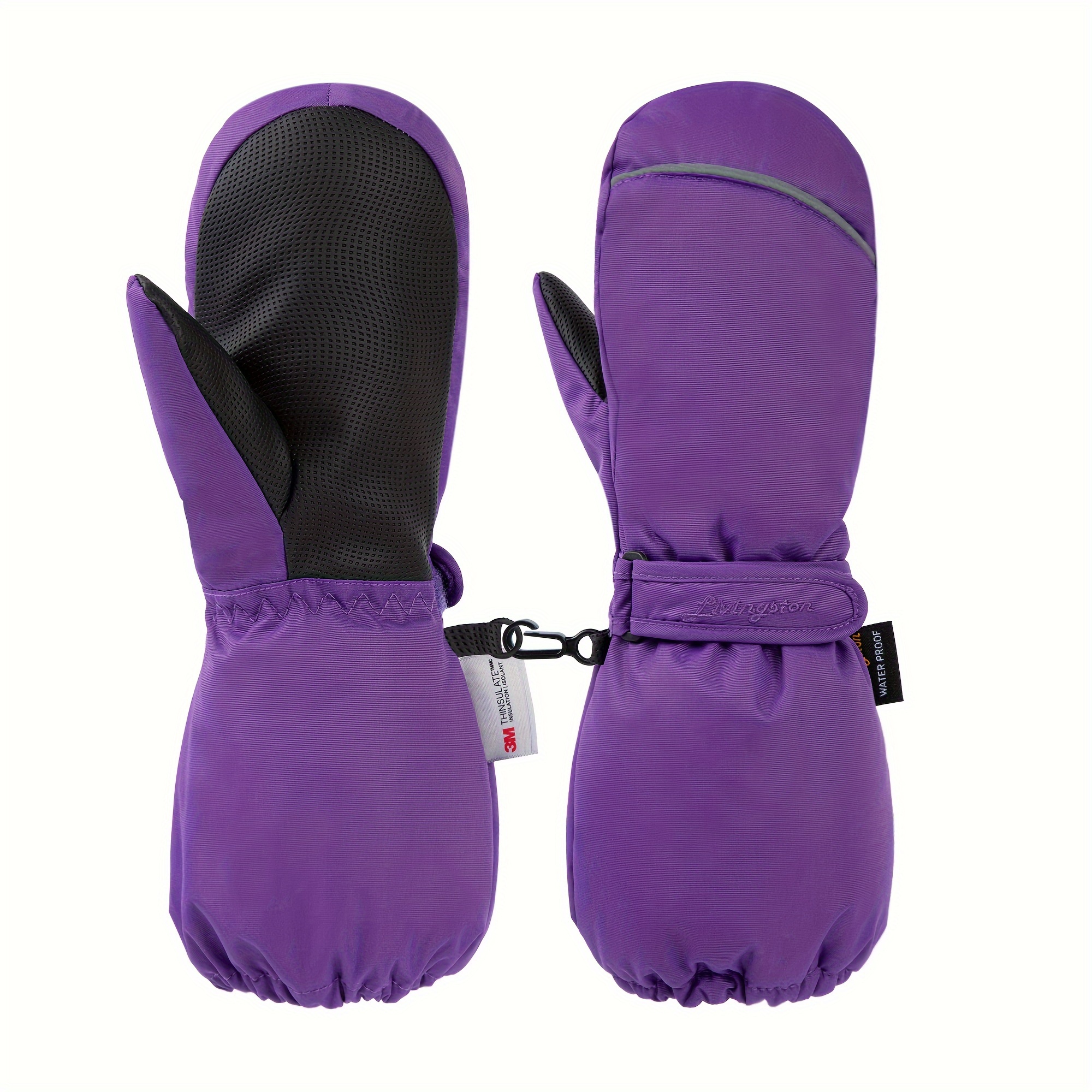 Toddler Snow Gloves Waterproof Mittens Kids Ski Gloves - Temu