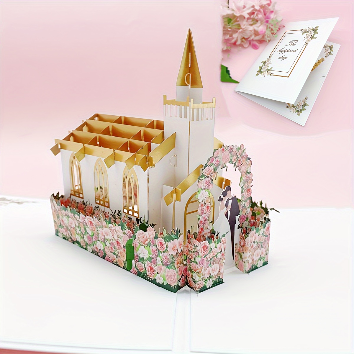 Pop Happy Birthday Card 3d Train Postcards - Temu