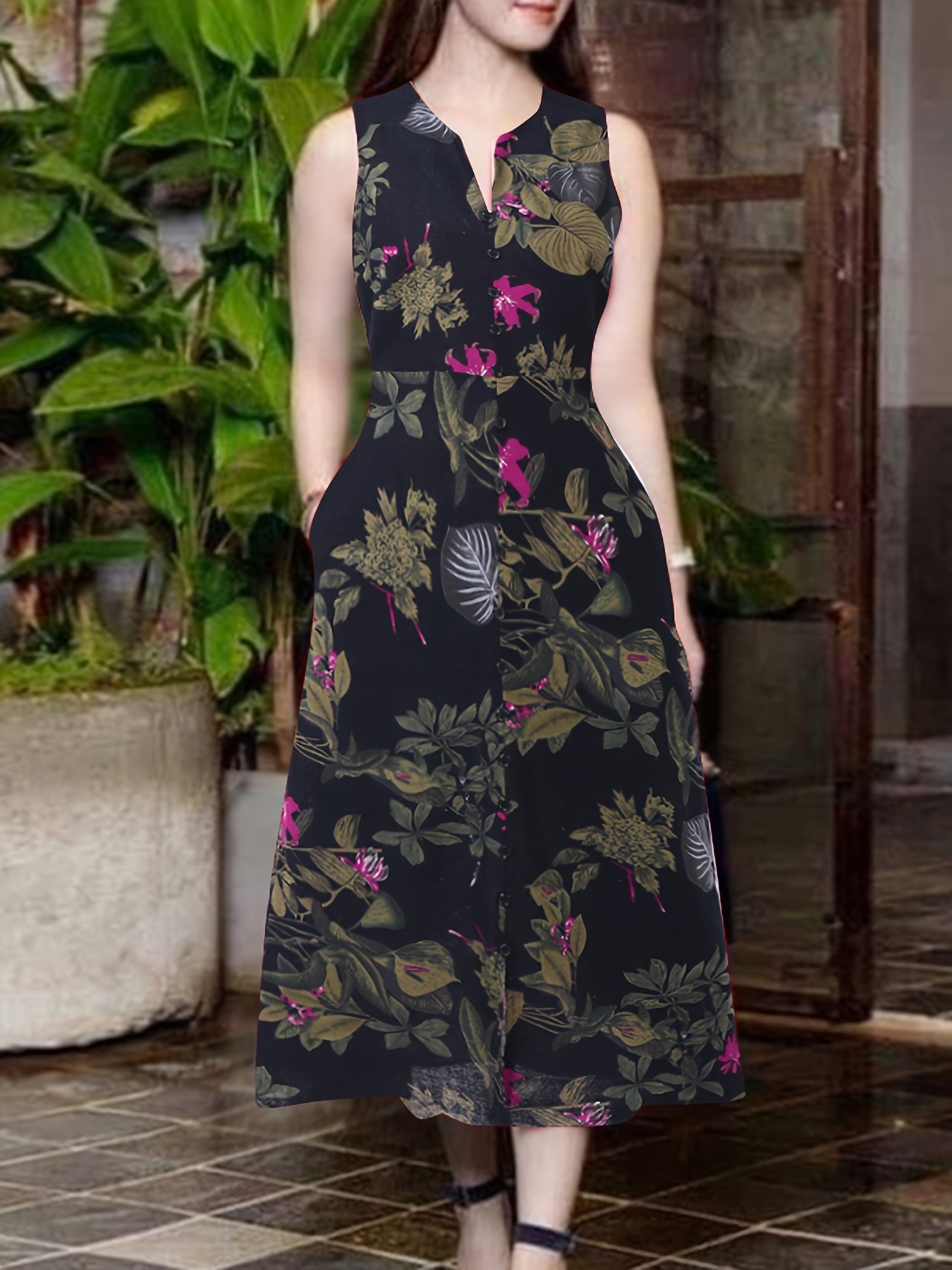 women midi dresses sold on Temu New Zealand