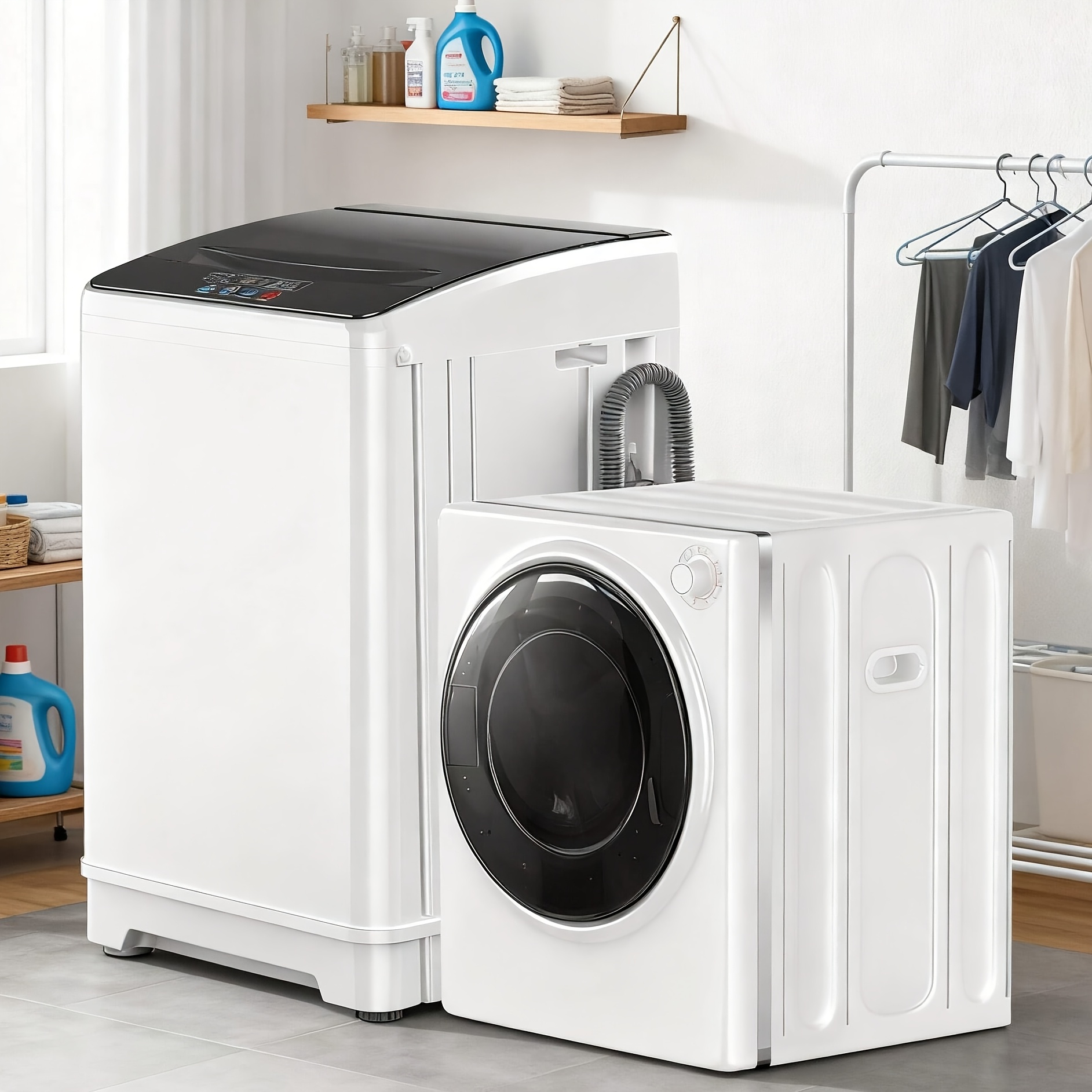 portable washing machines and dryers sold on Temu United States