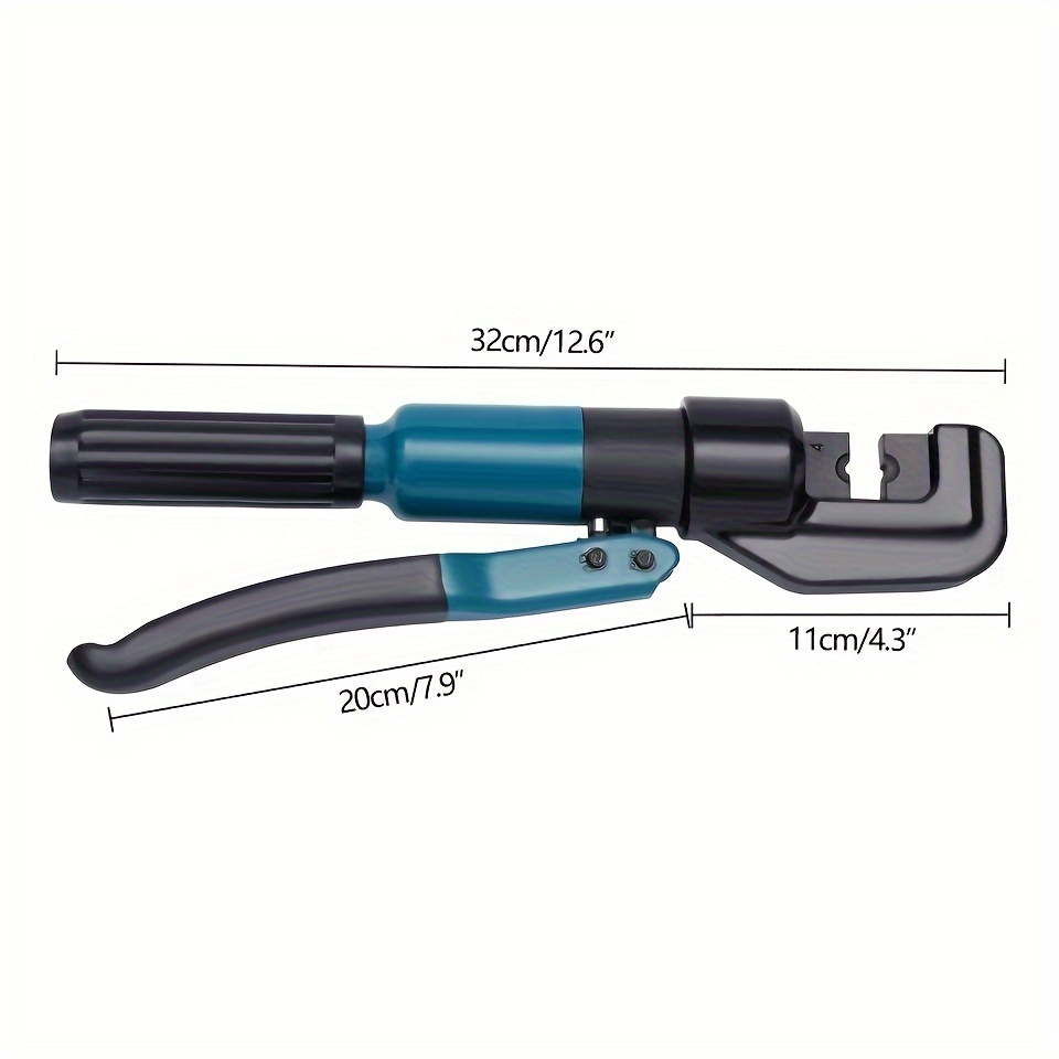 6 ton hydraulic wire battery cable lug terminal crimper - Temu