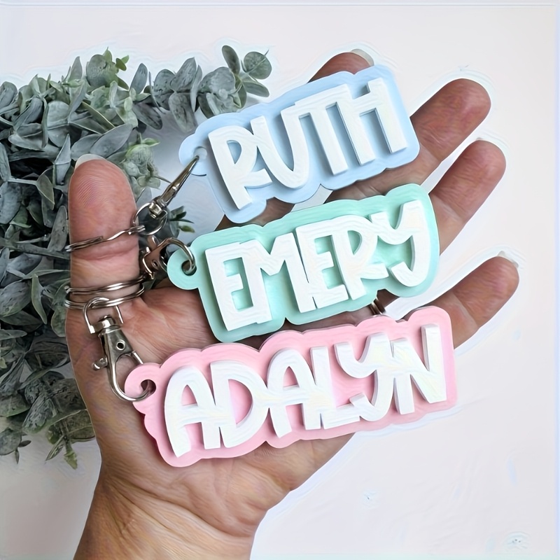custom name tags sold on Temu Philippines