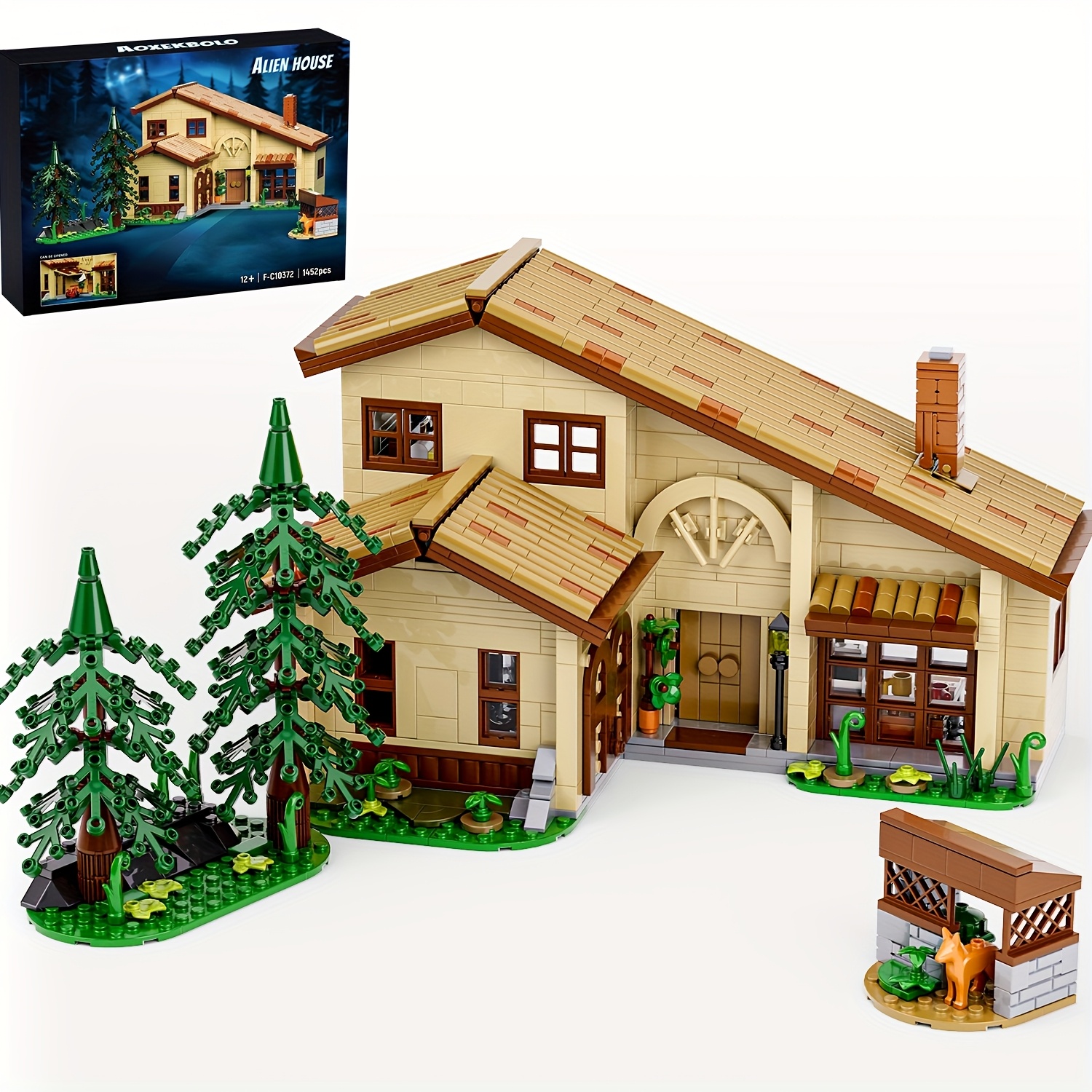building brick sets sold on Temu United States