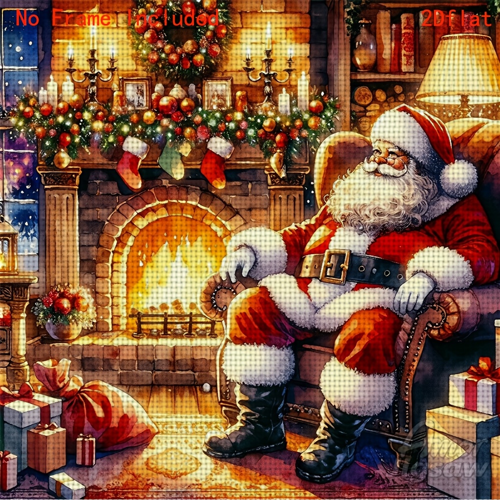christmas cross stitch kits sold on Temu Canada