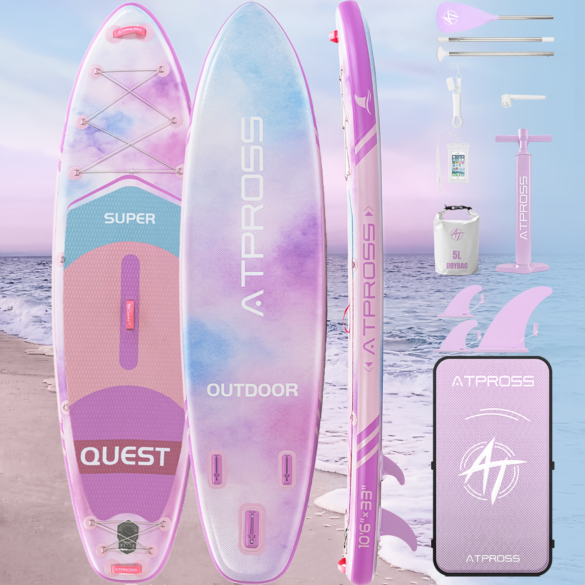 stand up paddle board sold on Temu United States