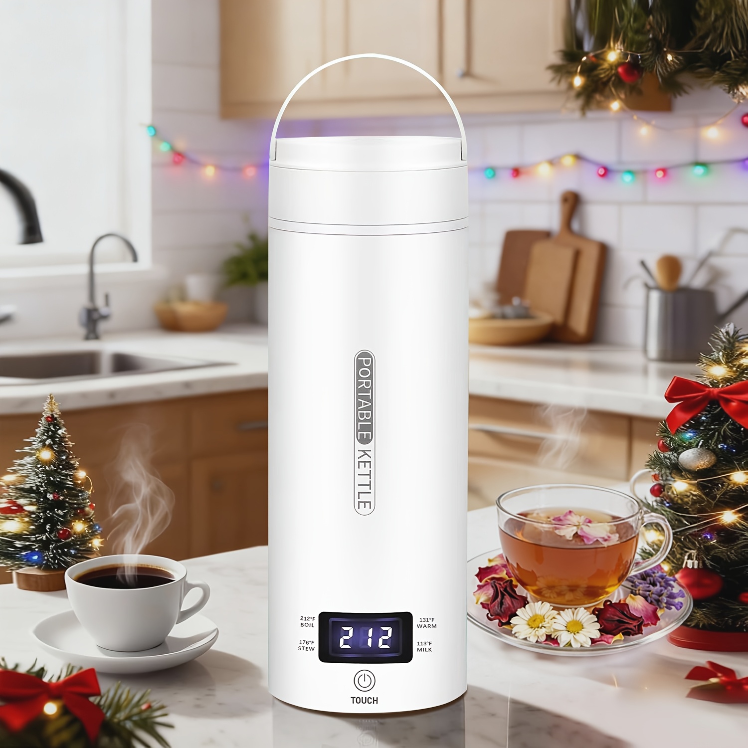mini electric kettle sold on Temu United States