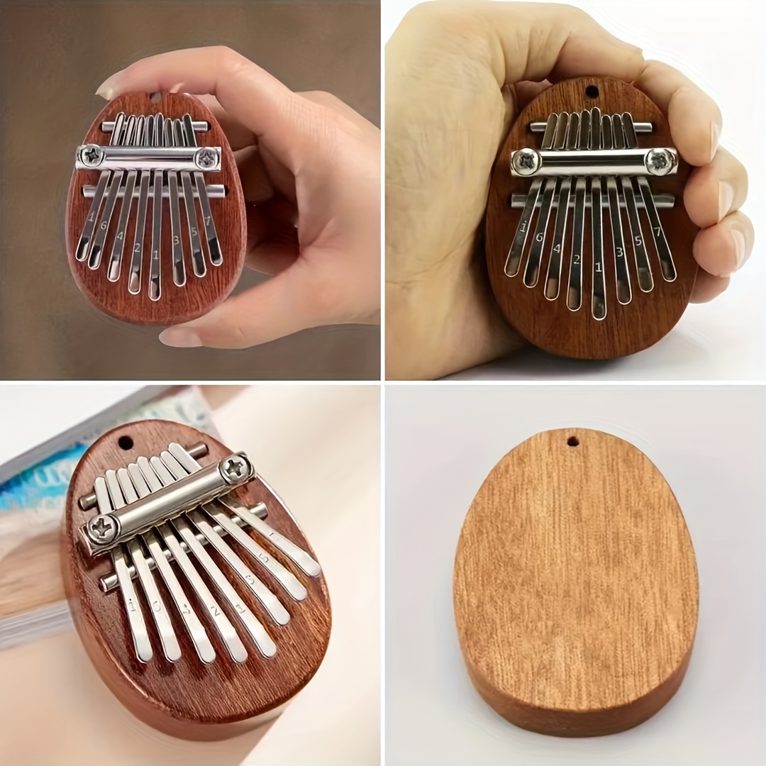 8 Keys Mini Kalimba Finger Thumb Piano Marimba Music Gift - Temu