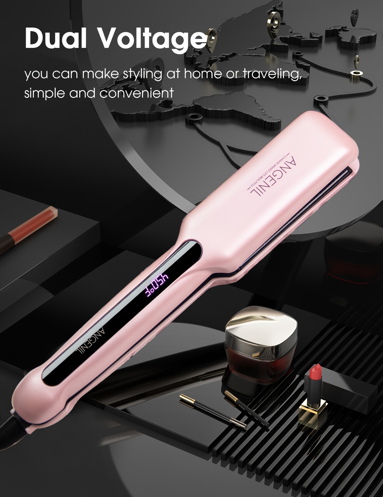 Dual voltage flat iron store