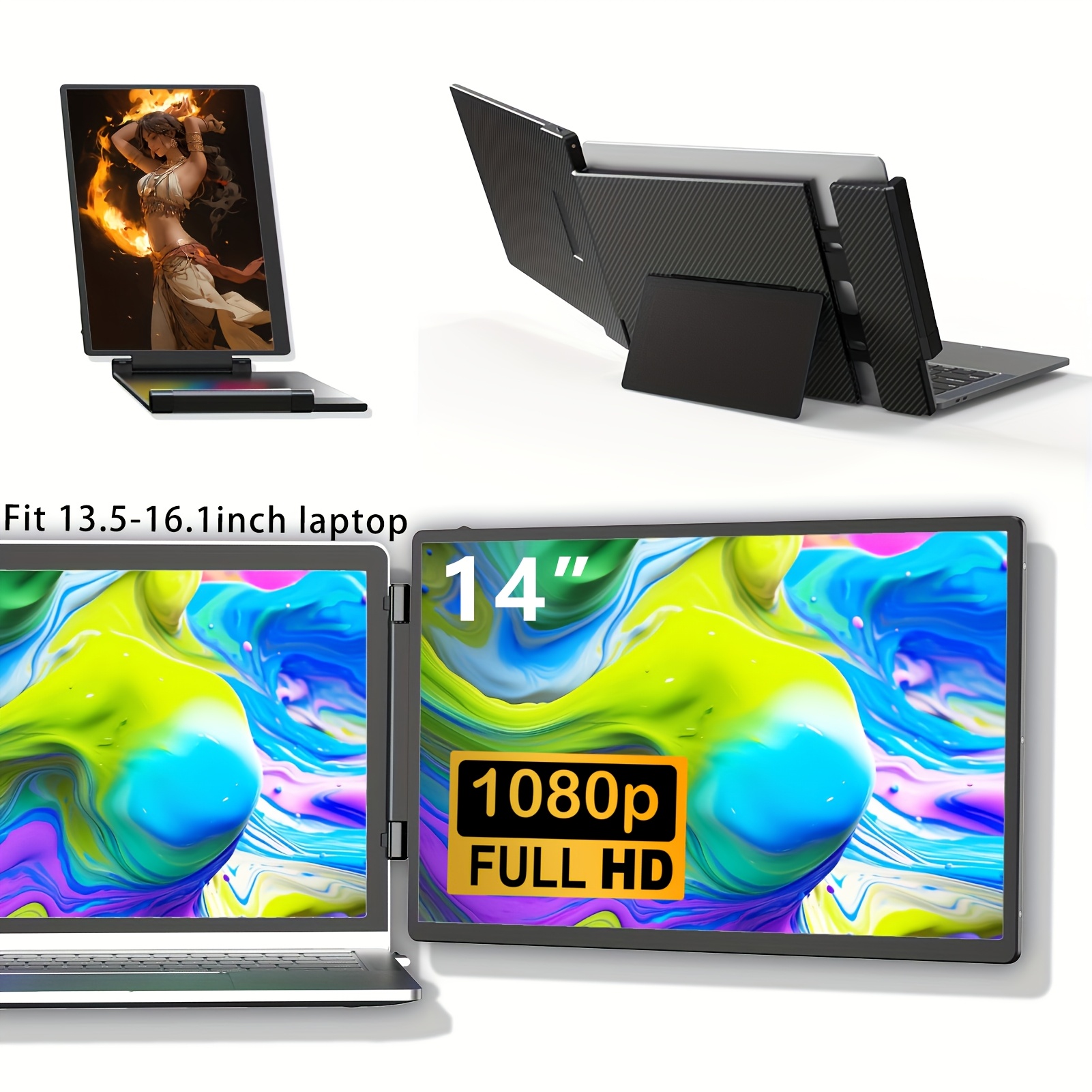 laptop screen extender sold on Temu United States