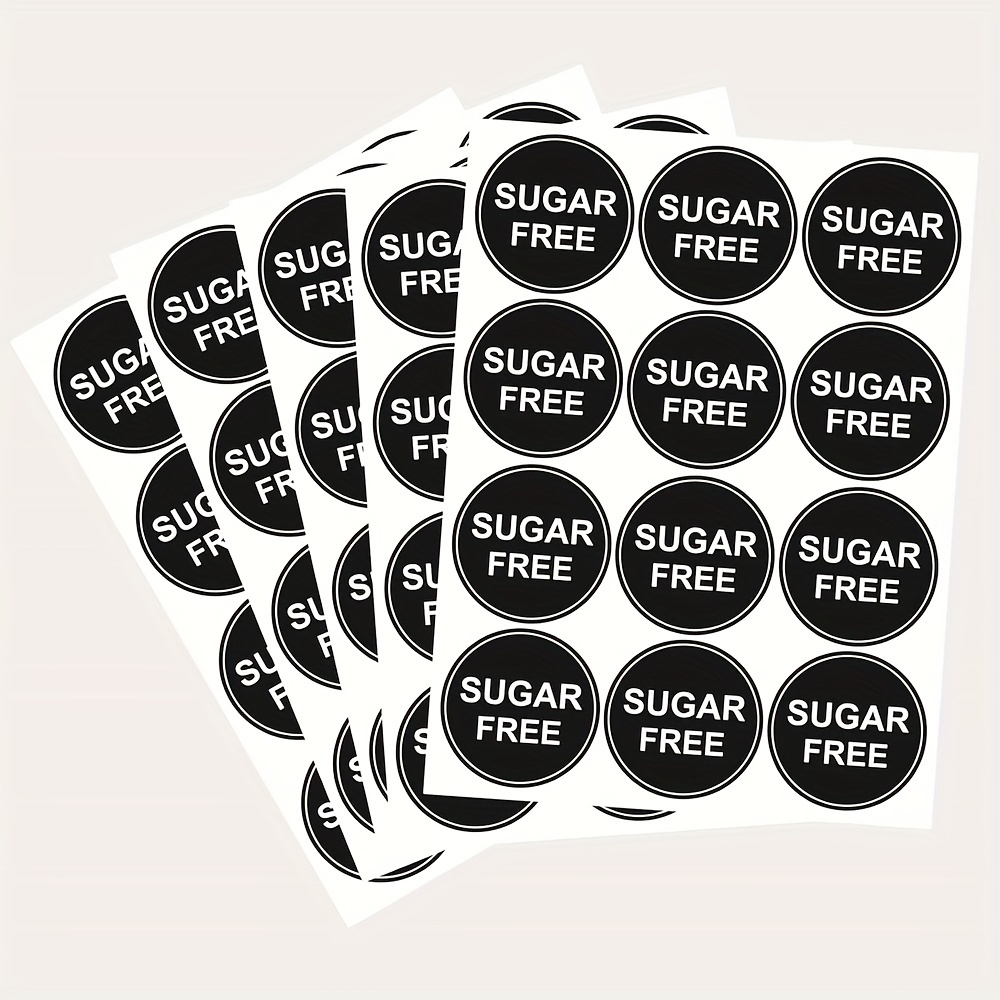 Stickers Round Self Paper Labels Glossy - Temu