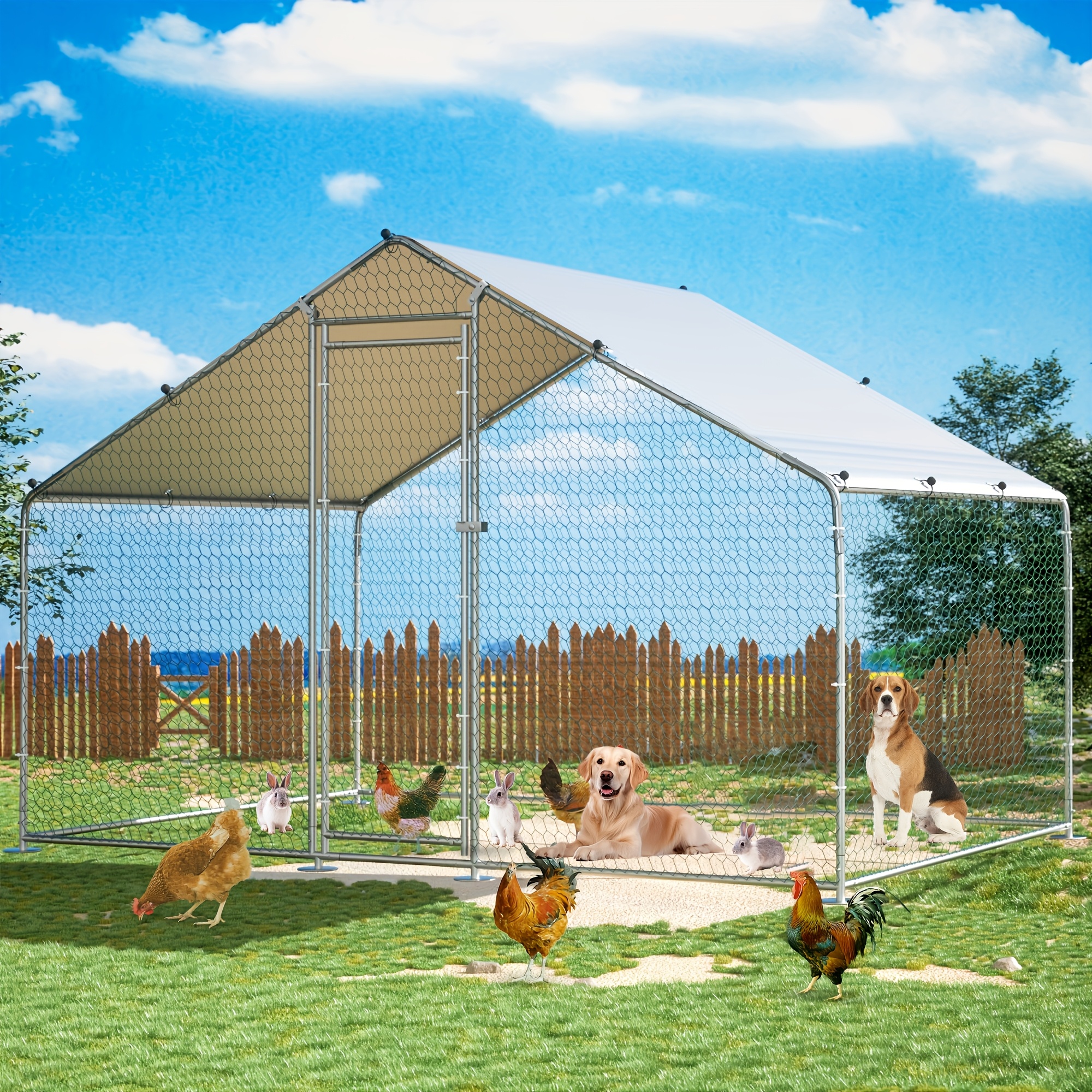 chicken coop sold on Temu United States