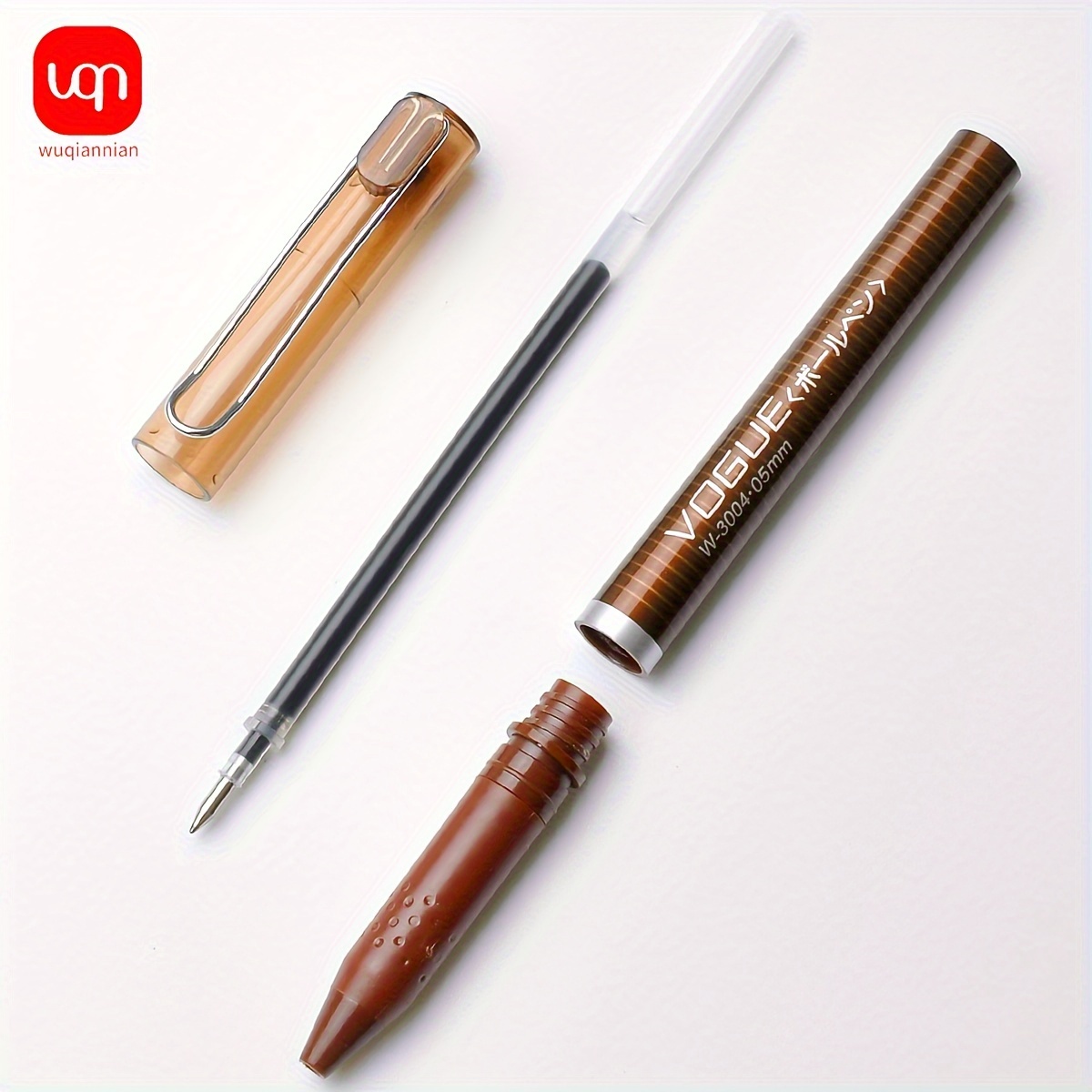 Wuqiannian Ergonomic Gel Ink Rollerball Pens Set 12 Refills - Temu