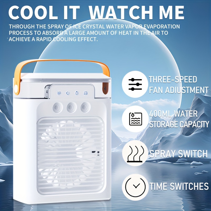 Fan Mini Evaporative Air Cooler 7 - Temu United Emirates