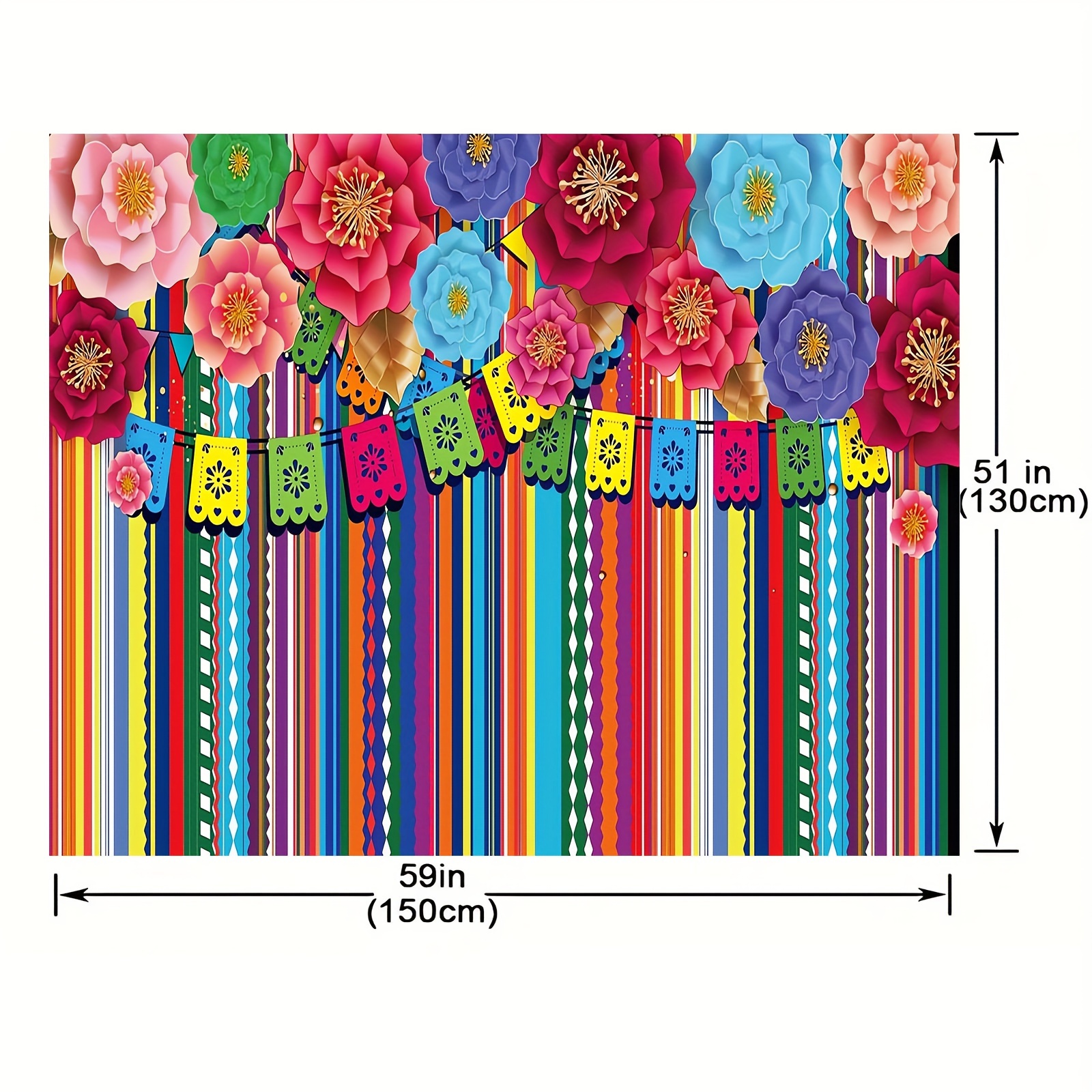 Mexican Party Decorations Mexican Theme Backdrop Fiesta - Temu