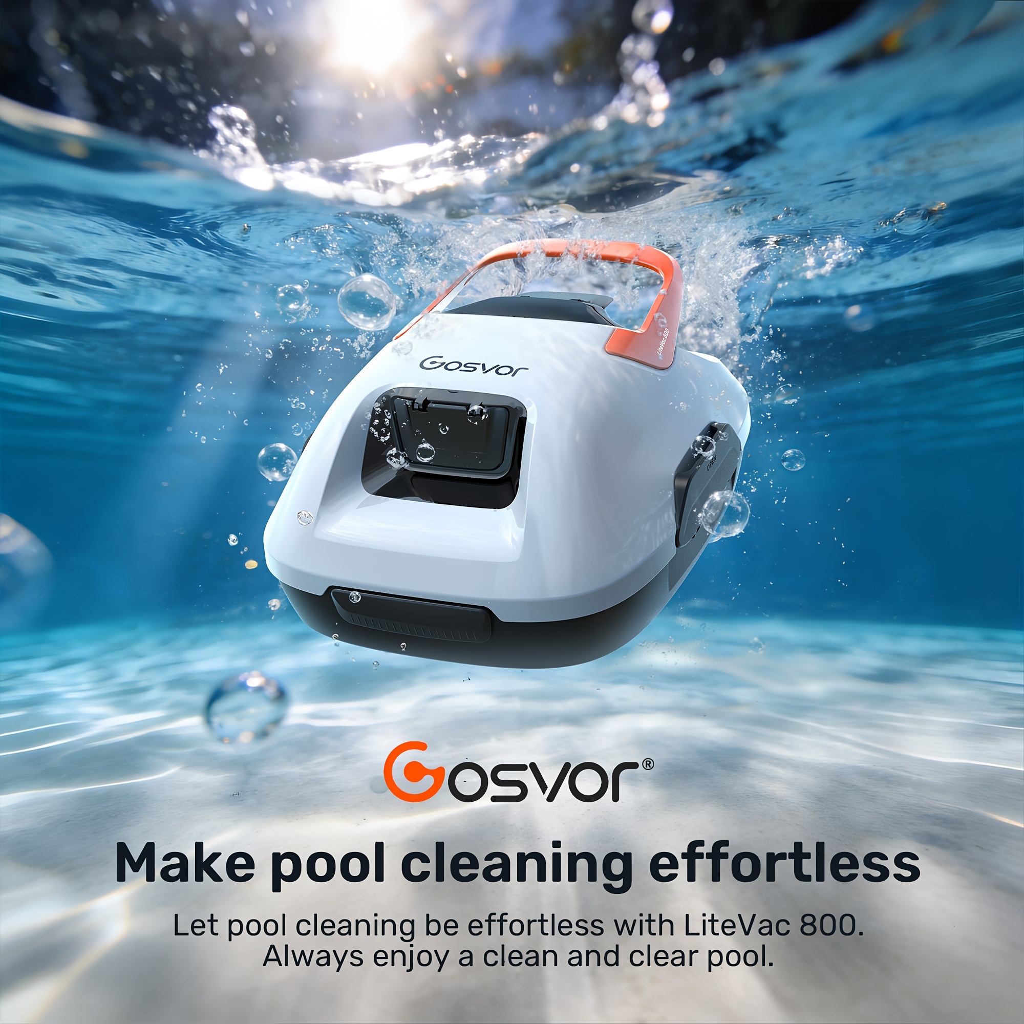 robotic pool cleaner sold on Temu United States