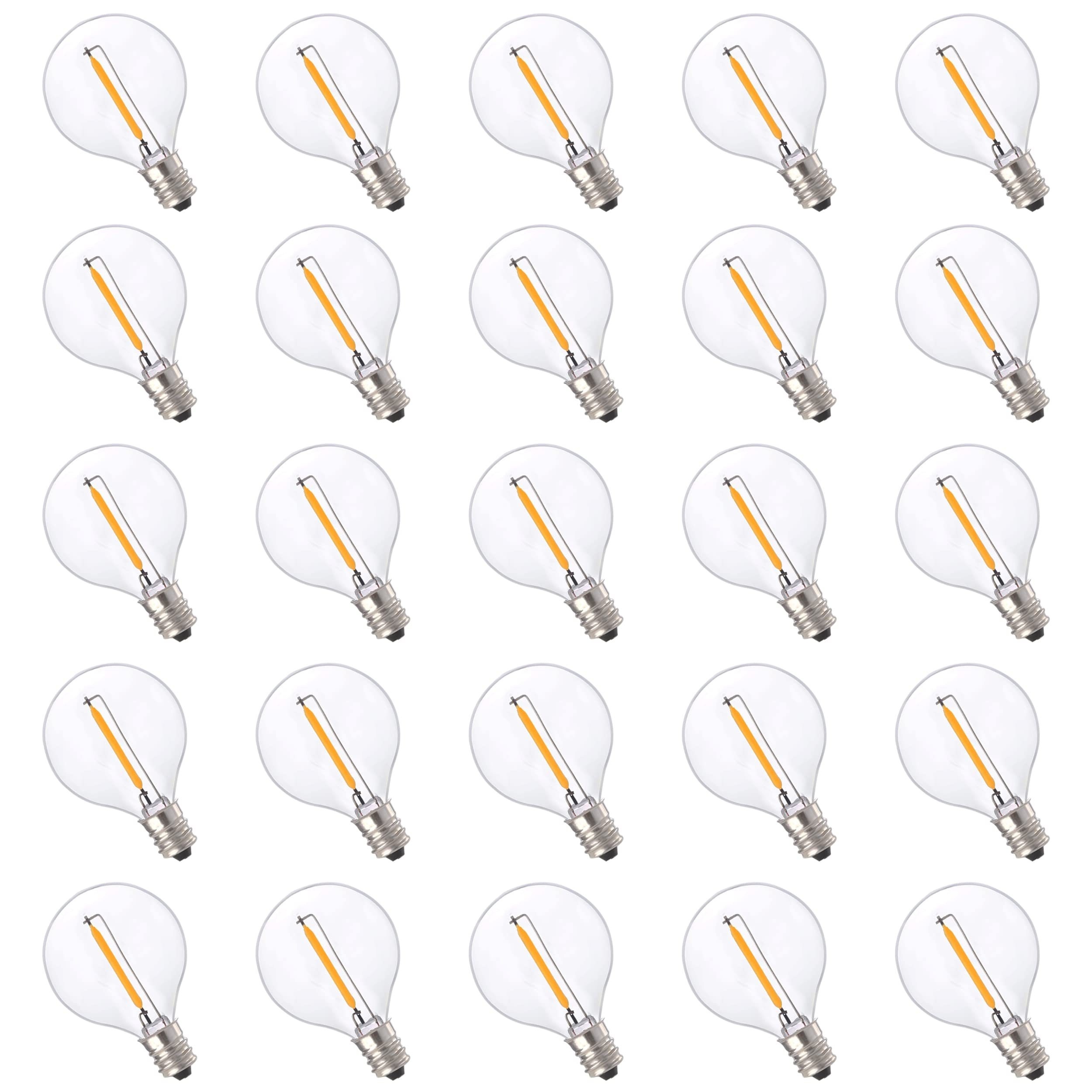 g40 led bulbs sold on Temu United States