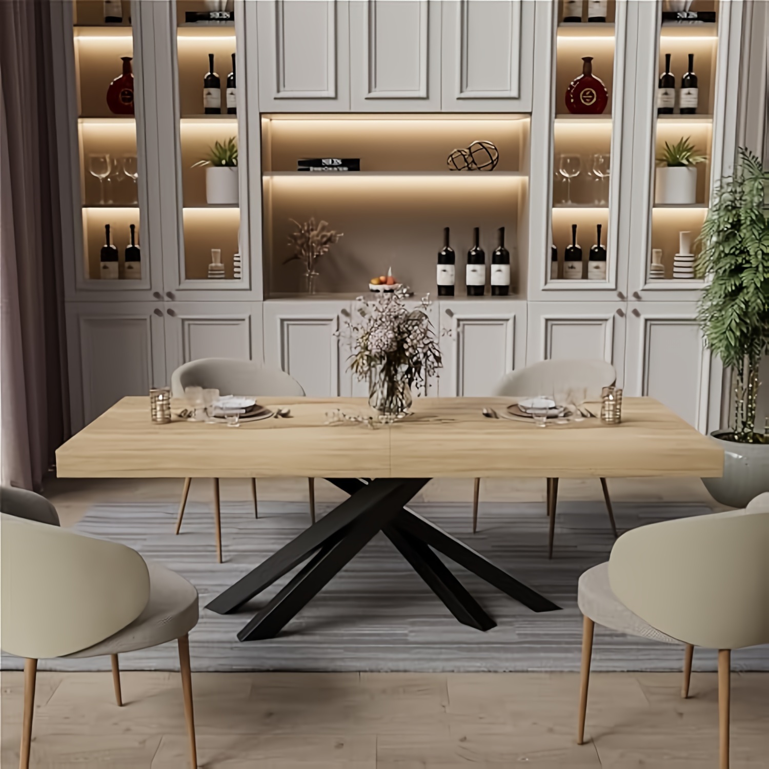 dining table set sold on Temu United States